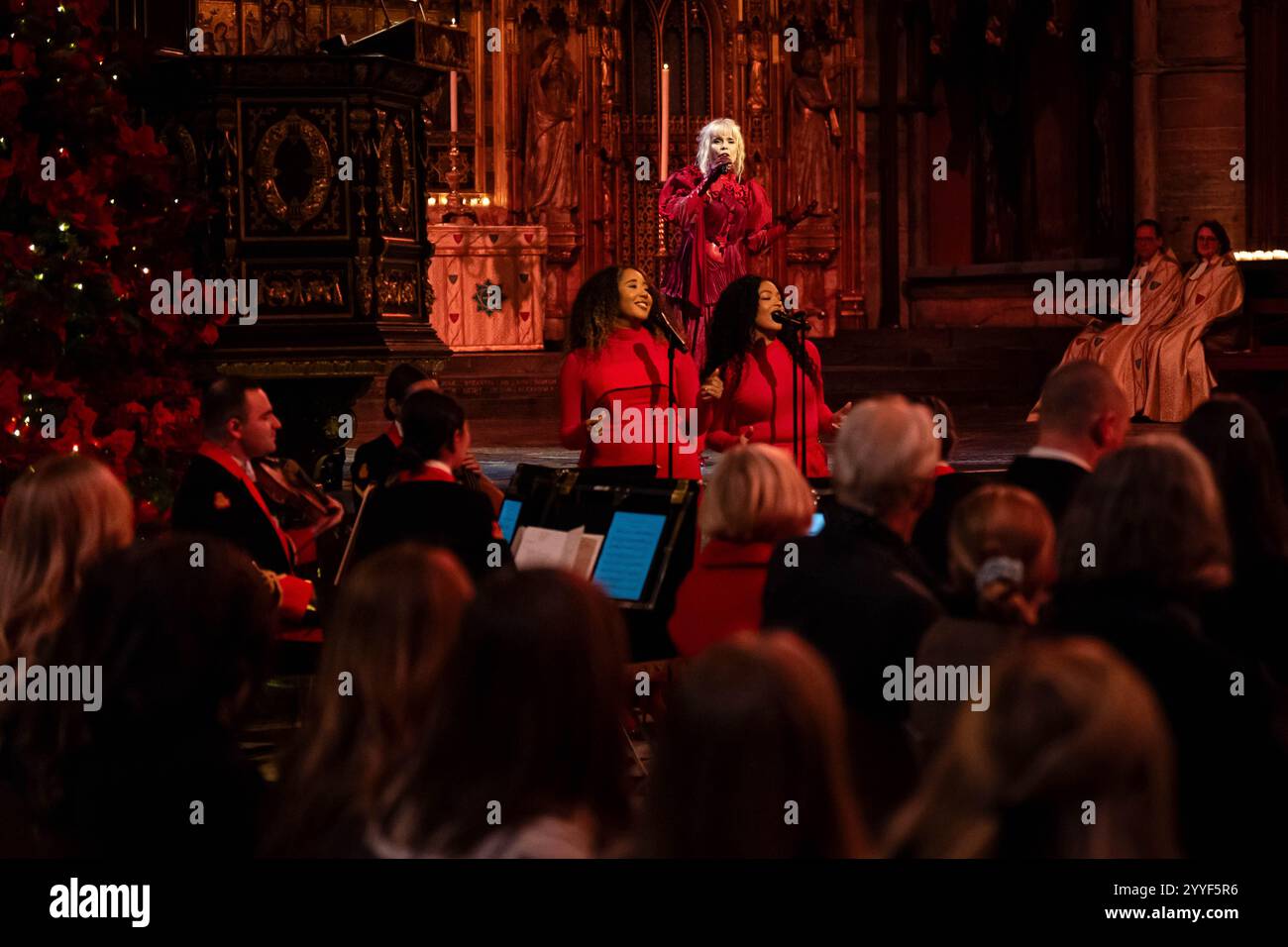 A musical performance by Paloma Faith during the Together At Christmas ...