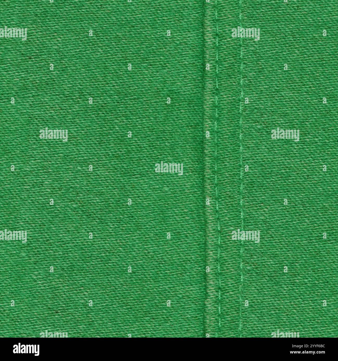 Seamless Green Denim fabric with seams, denim jacket, denim pants, for ...