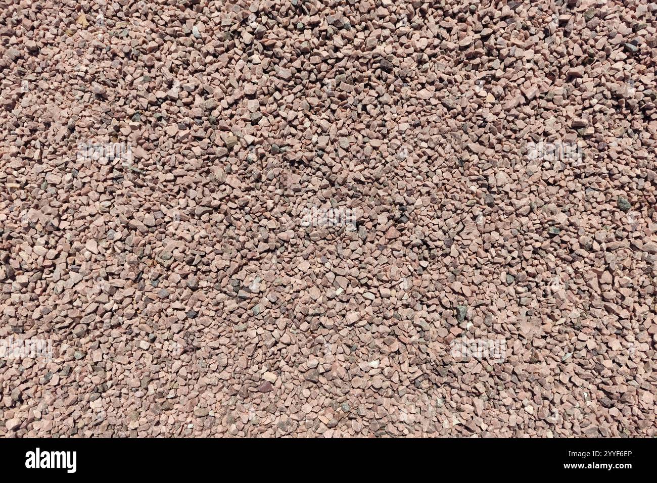 Red rubble texture. Crushed stone crumb background texture close-up ...