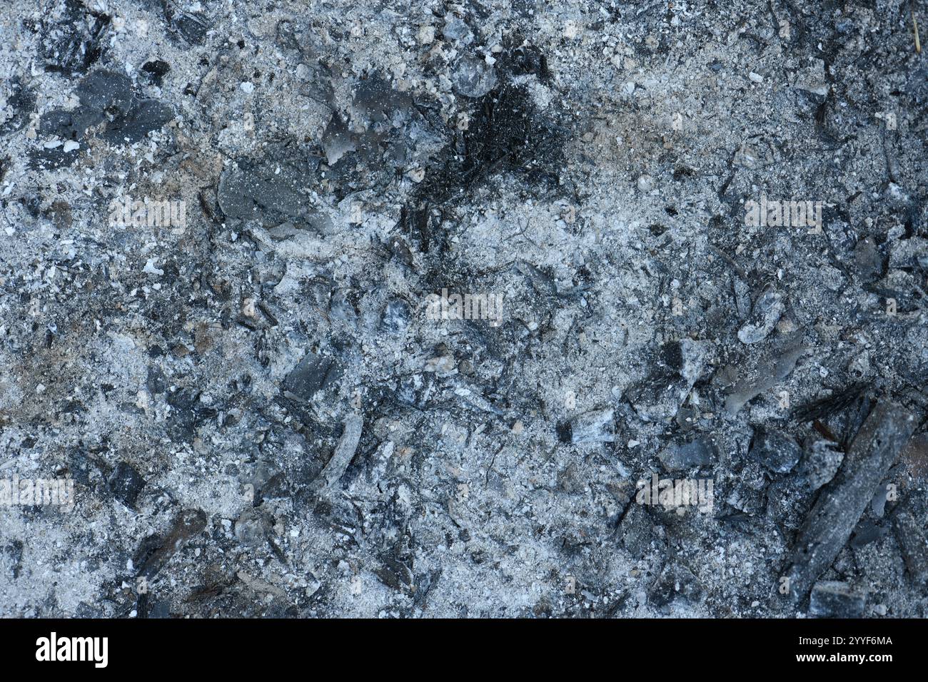 Black ash charcoal from oven background texture, gray wood ash coal in ...