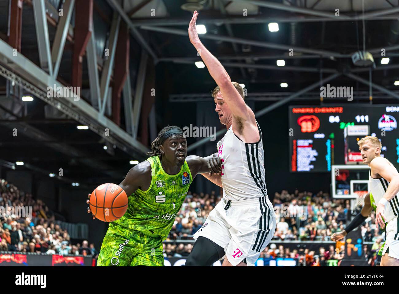 Chemnitz, Deutschland 21. Dezember 2024: 1.BBL - 2024/2025 - Niners ...