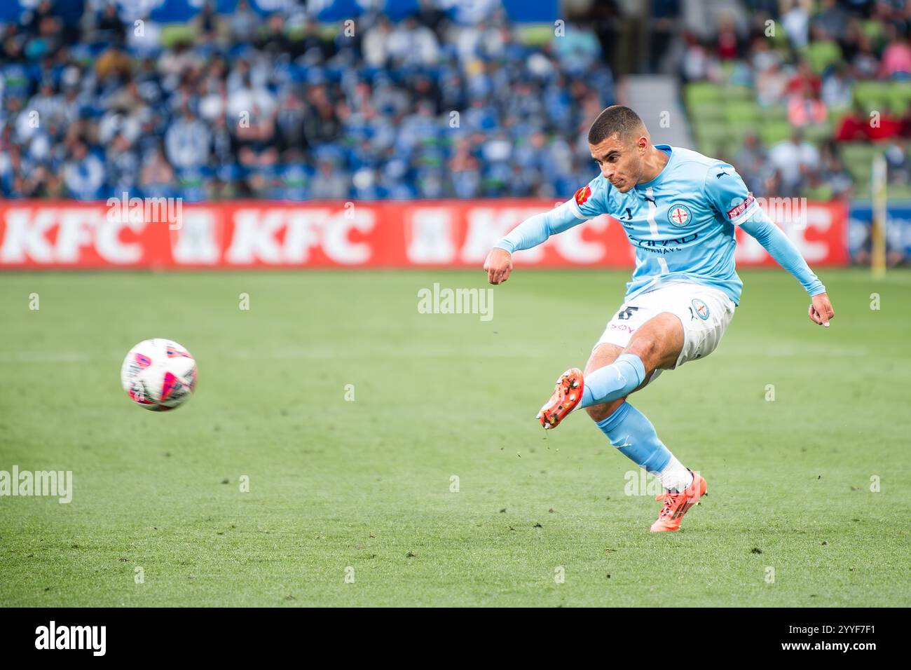 Melbourne, Australia. 21st Dec, 2024. Harry Politidis (Melbourne City ...