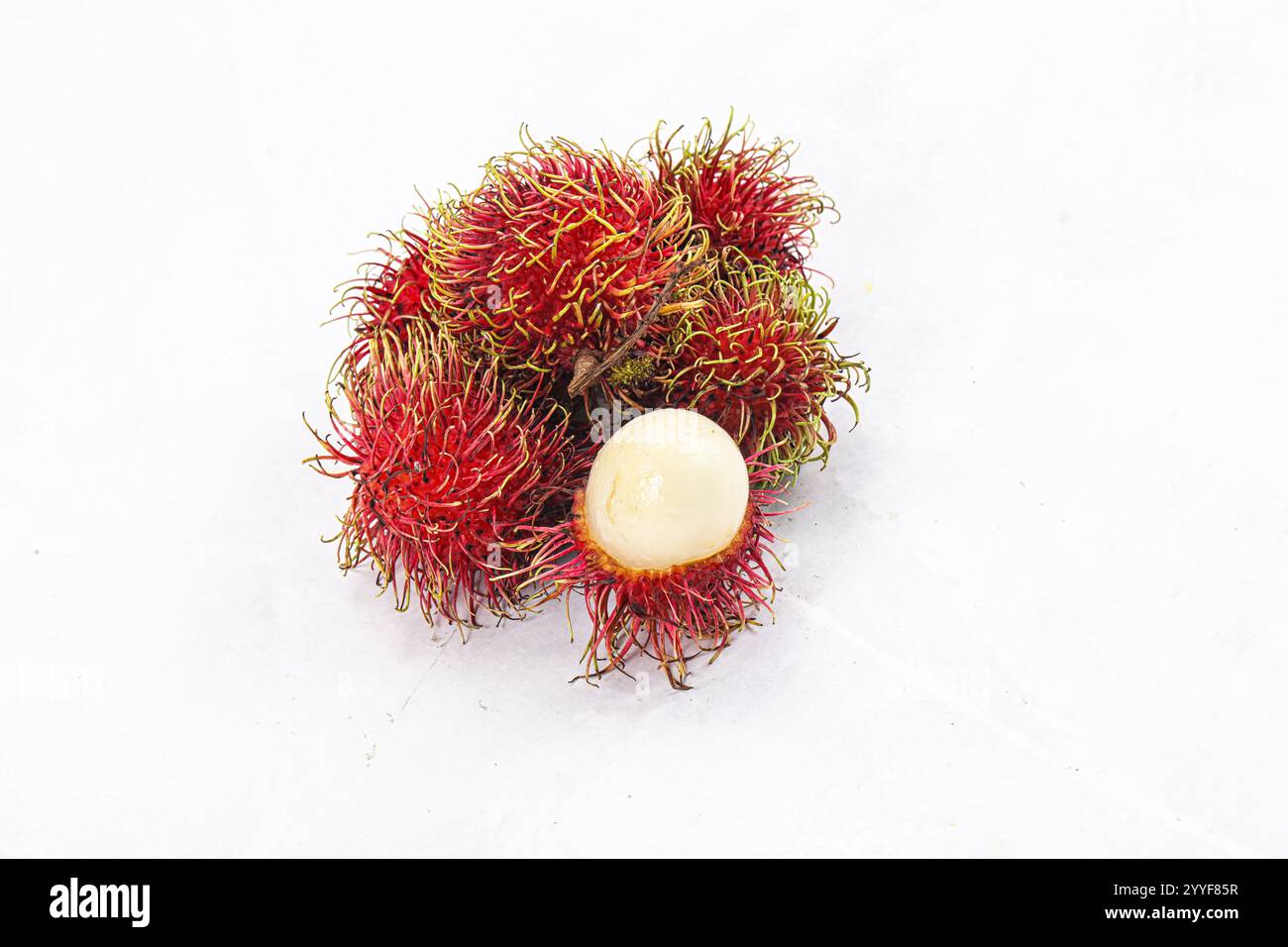 Sweet and juicy tropical rambutan fruit Stock Photo - Alamy