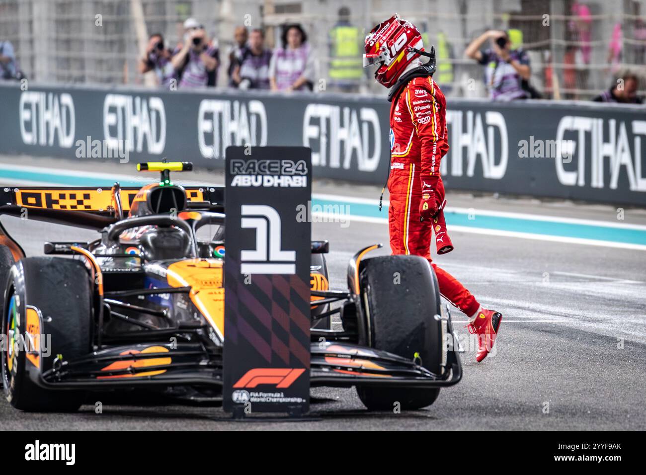 Yas Island, Abu Dhabi. 6-8 December 2024. F1 Abu Dhabi Grand Prix ...