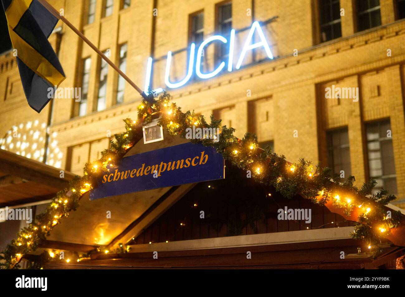 Schwedenpunsch auf dem Lucia Weihnachtsmarkt in der Kulturbrauerei ...