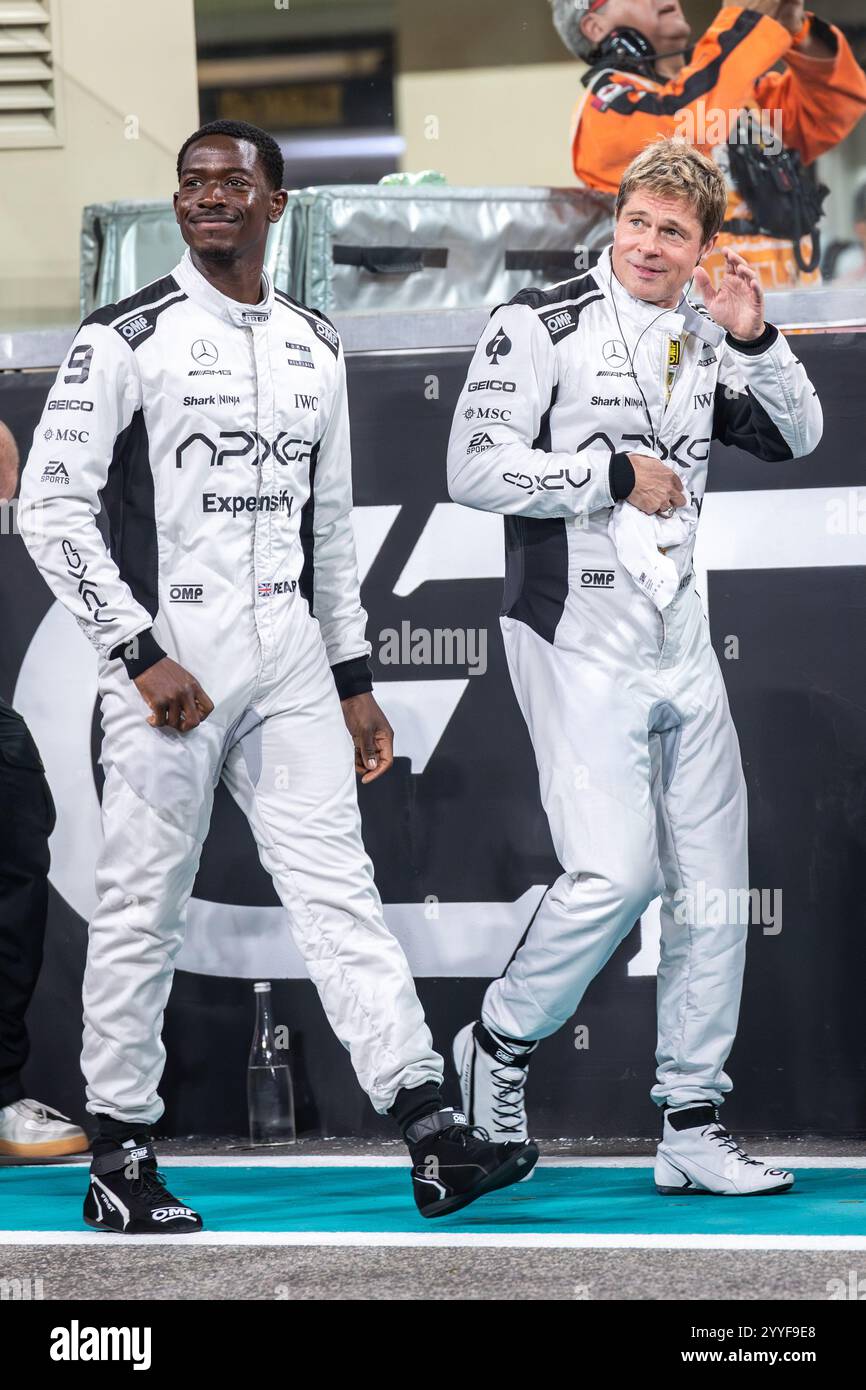 Yas Island, Abu Dhabi. 6-8 December 2024. F1 Abu Dhabi Grand Prix. The ...