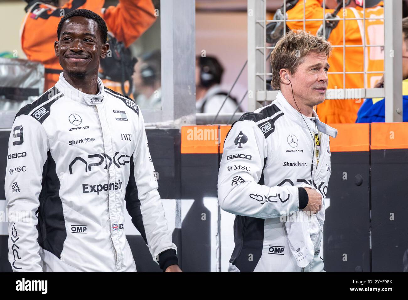 Yas Island, Abu Dhabi. 6-8 December 2024. F1 Abu Dhabi Grand Prix. The ...