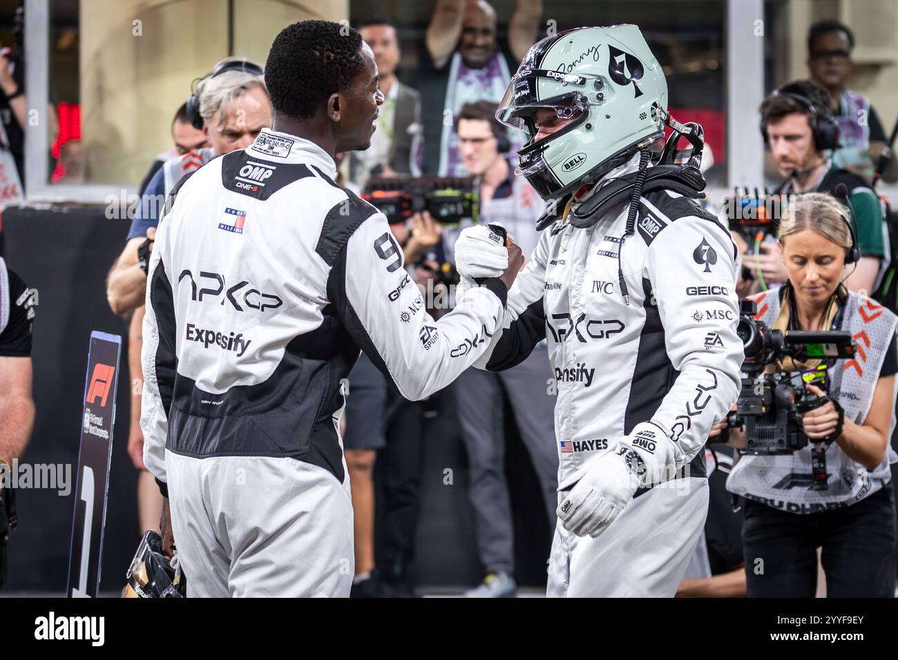 Yas Island, Abu Dhabi. 6-8 December 2024. F1 Abu Dhabi Grand Prix. The ...