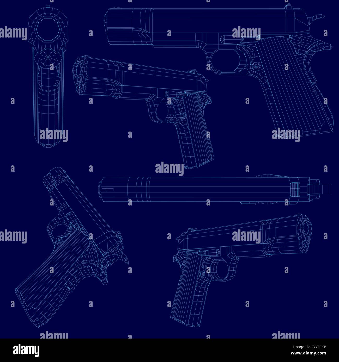 Colt 1911 hi-res stock photography and images - Alamy