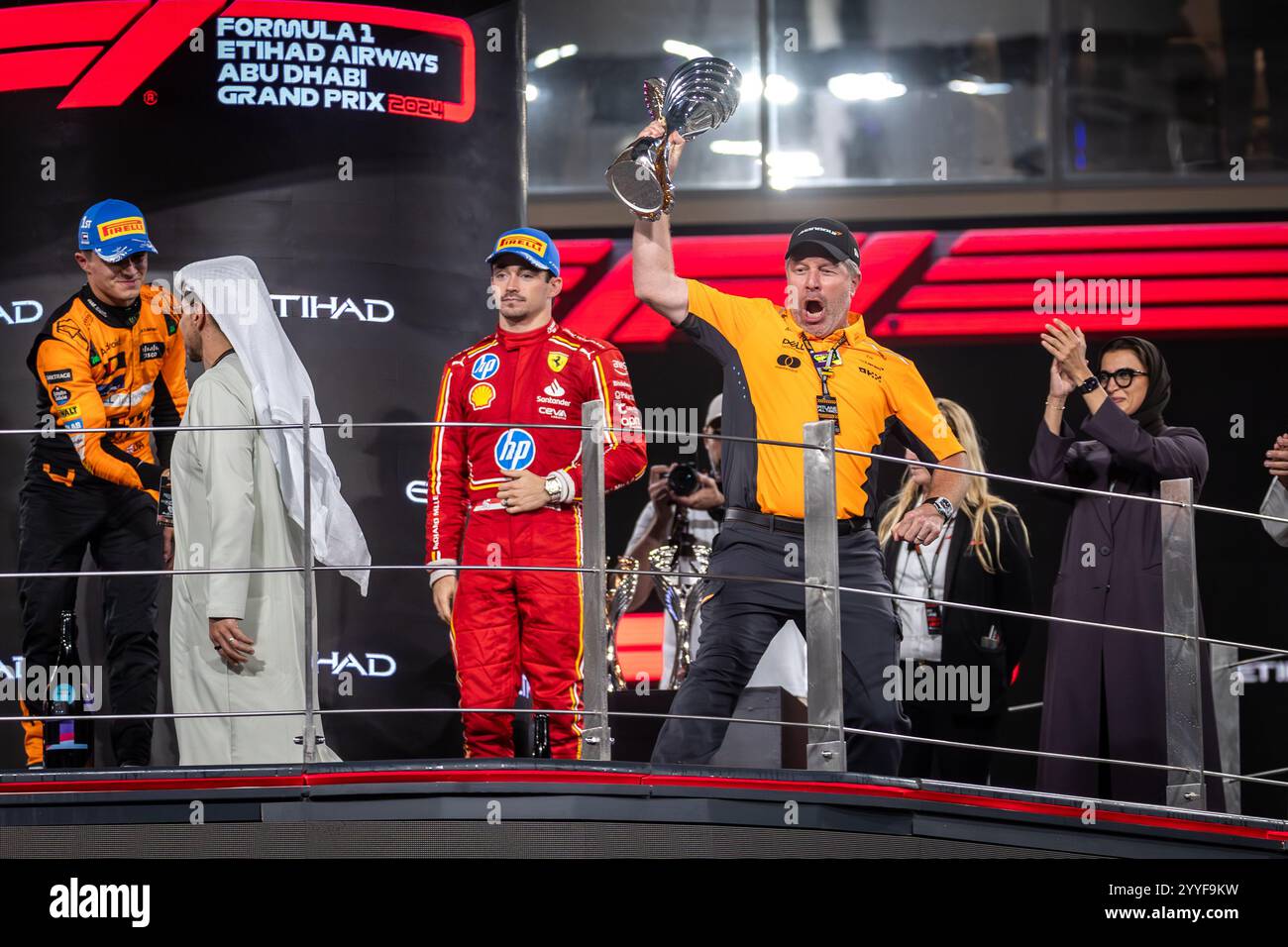 Yas Island, Abu Dhabi. 6-8 December 2024. F1 Abu Dhabi Grand Prix. Zak ...