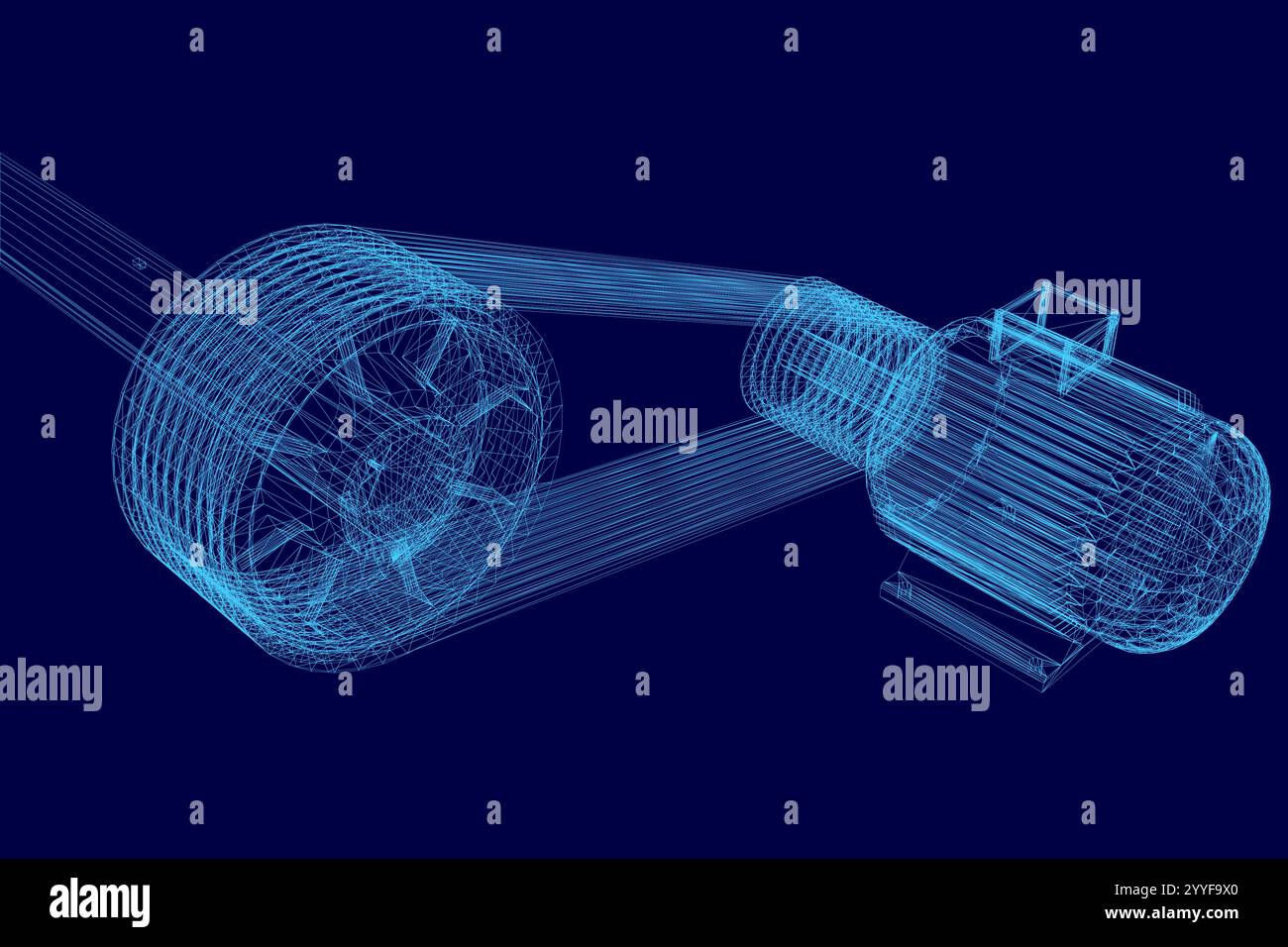 Starter mechanism Stock Vector Images - Alamy