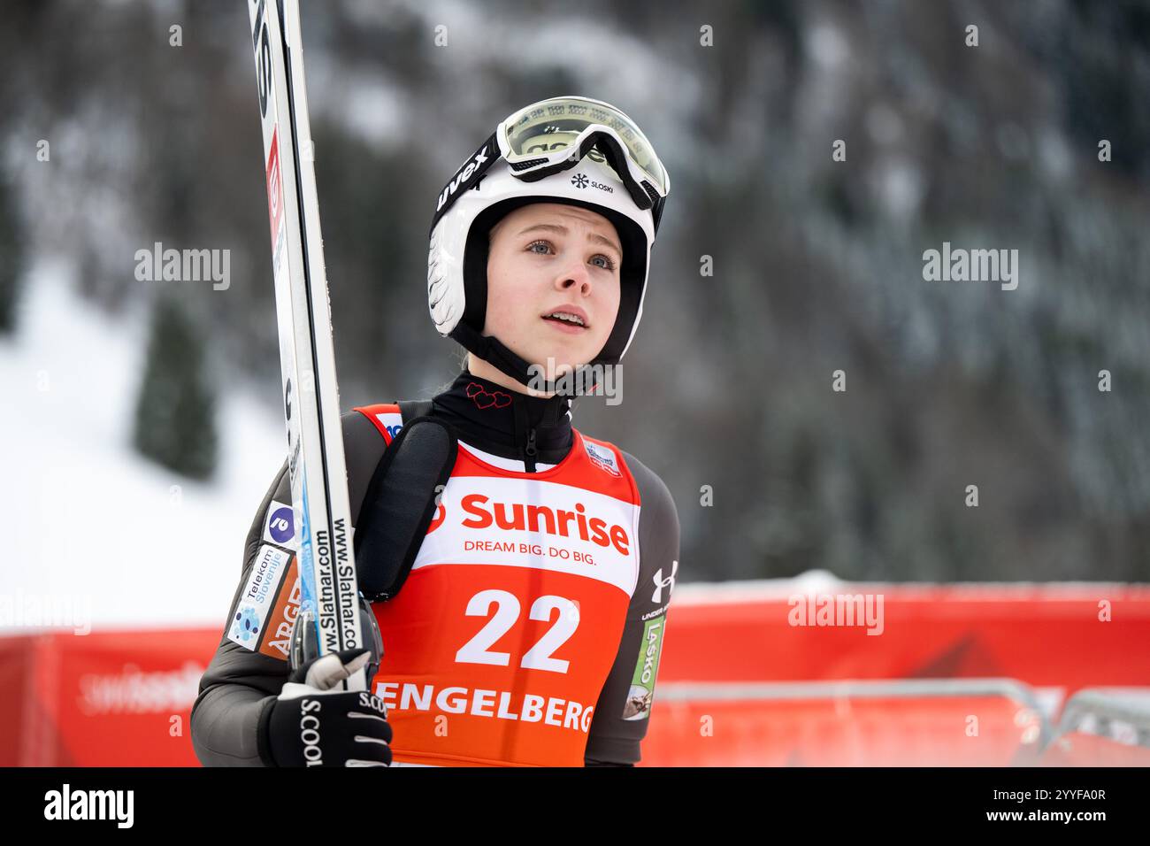 Taja Bodlaj (Slowenien), SUI, FIS Viessmsann Skisprung Weltcup ...