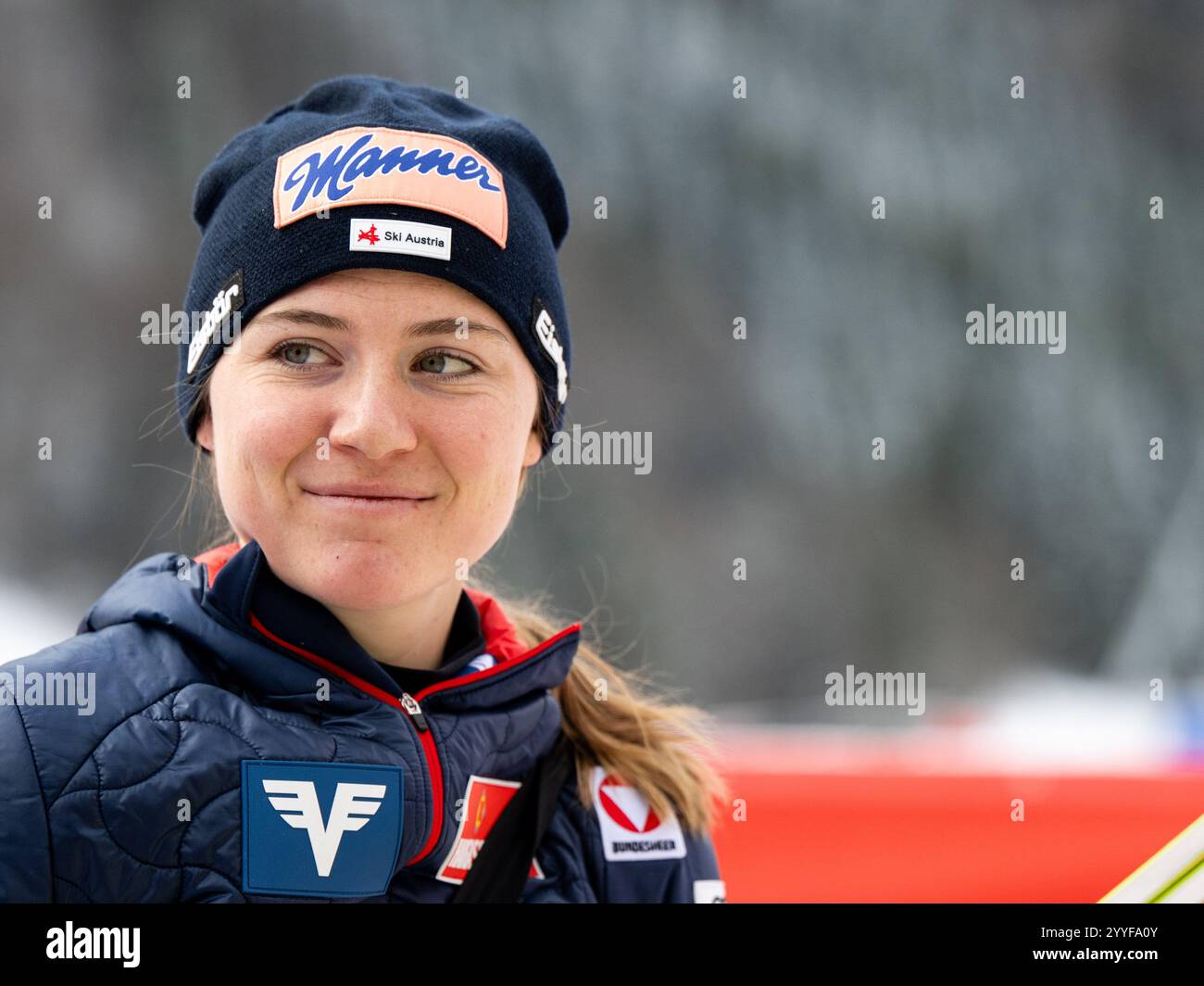 Sara Marita Kramer (Oesterreich), SUI, FIS Viessmsann Skisprung Weltcup ...