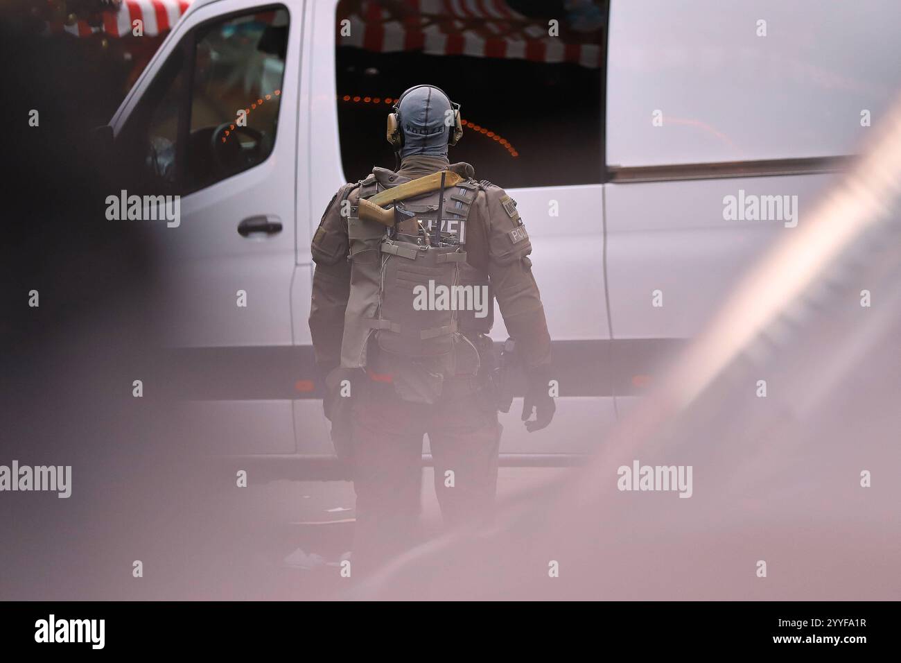 Magdeburg, Sachsen-Anhalt, Deutschland, 21.12.2024: Alter Markt: Anschlag auf Magdeburger ...