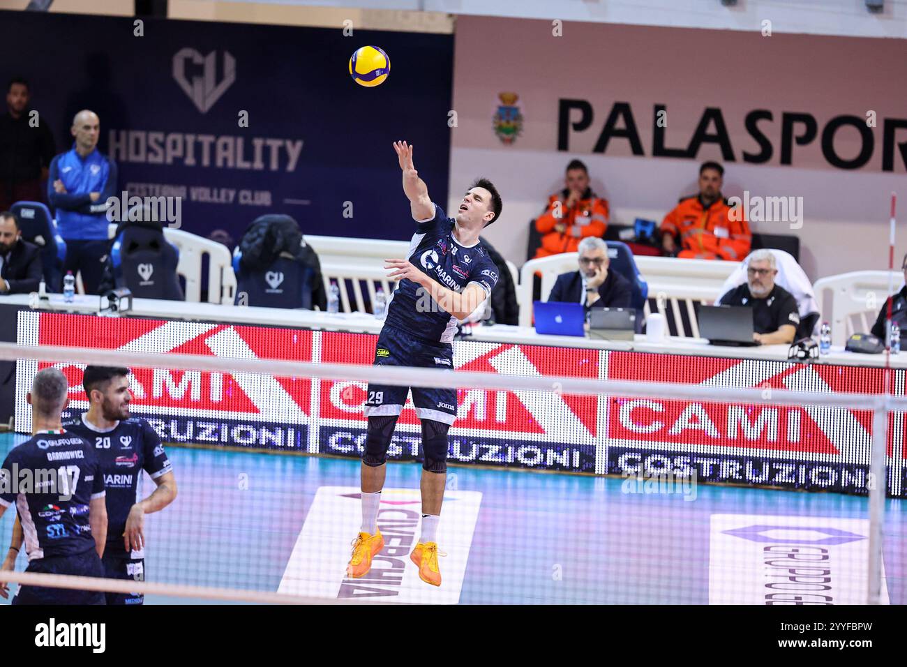 Aleksandar Nedeljkovic (Cisterna Volley) during Cisterna Volley vs Rana Verona, Volleyball ...