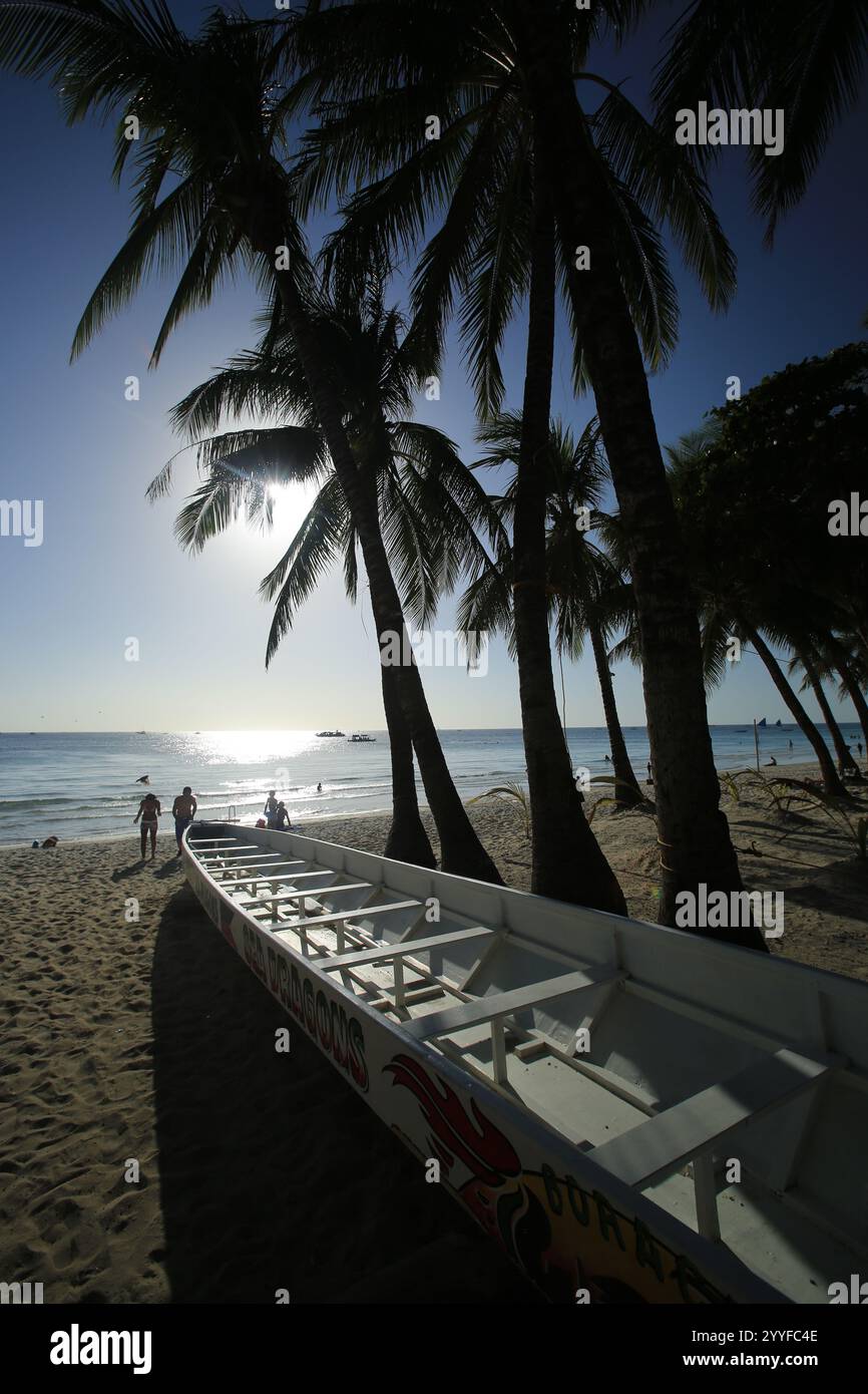 Pacific island,natural beach ,blue ocean Stock Photo - Alamy