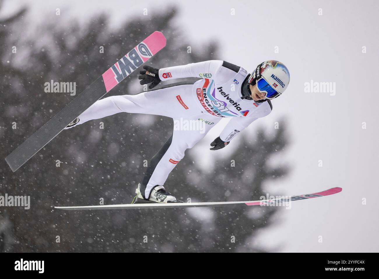 Norway's Halvor Egner Granerud during the men's Individual HS140 ...