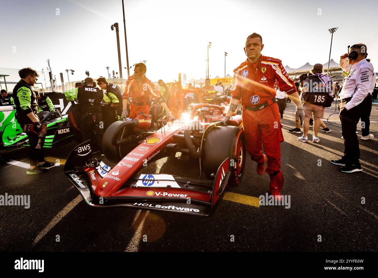 Yas Island, Abu Dhabi. 6-8 December 2024. F1 Abu Dhabi Grand Prix ...