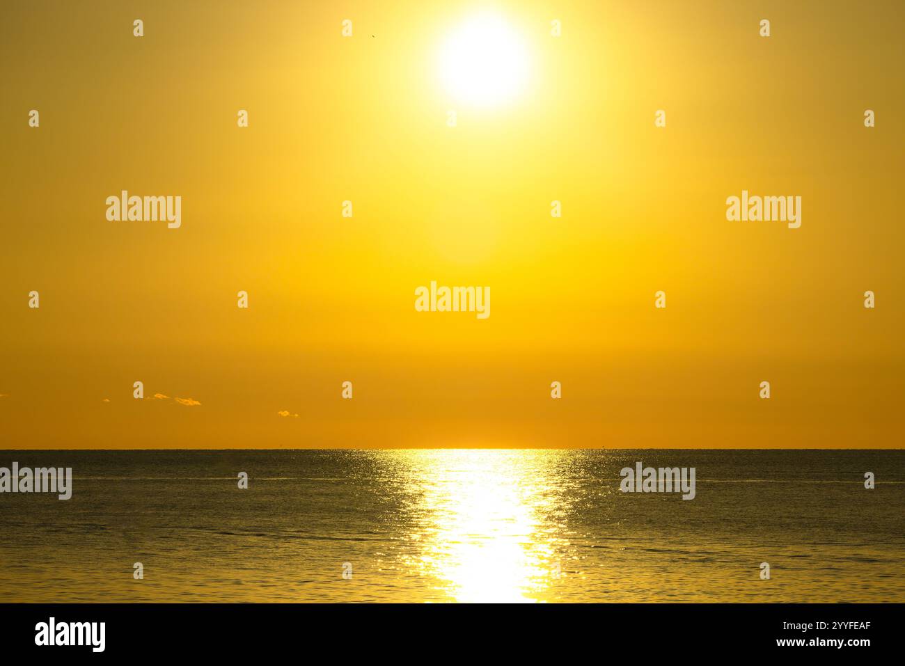 Sunset reflection over calm ocean hi-res stock photography and images ...