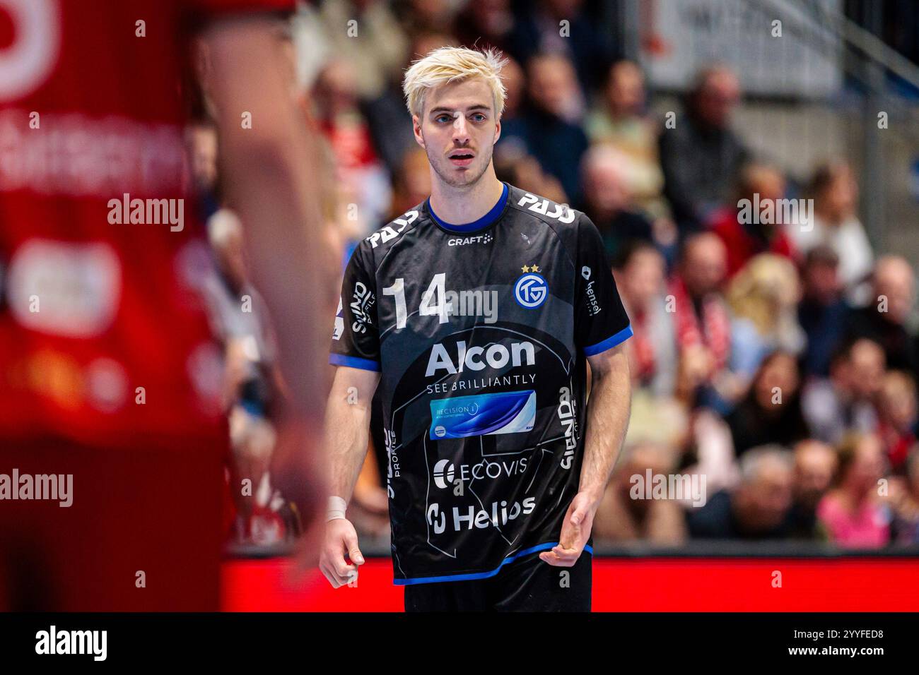 Kuno Schauer (TV Grosswallstadt, #14) GER, ASV Hamm-Westfalen vs. TV ...