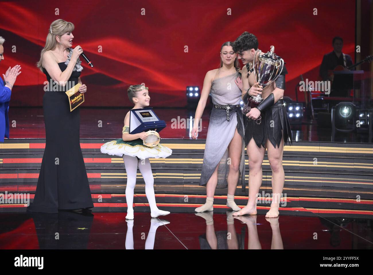 Rome, Italy. 21st Dec, 2024. Rome: Rai Auditorium of the Foro Italico ...