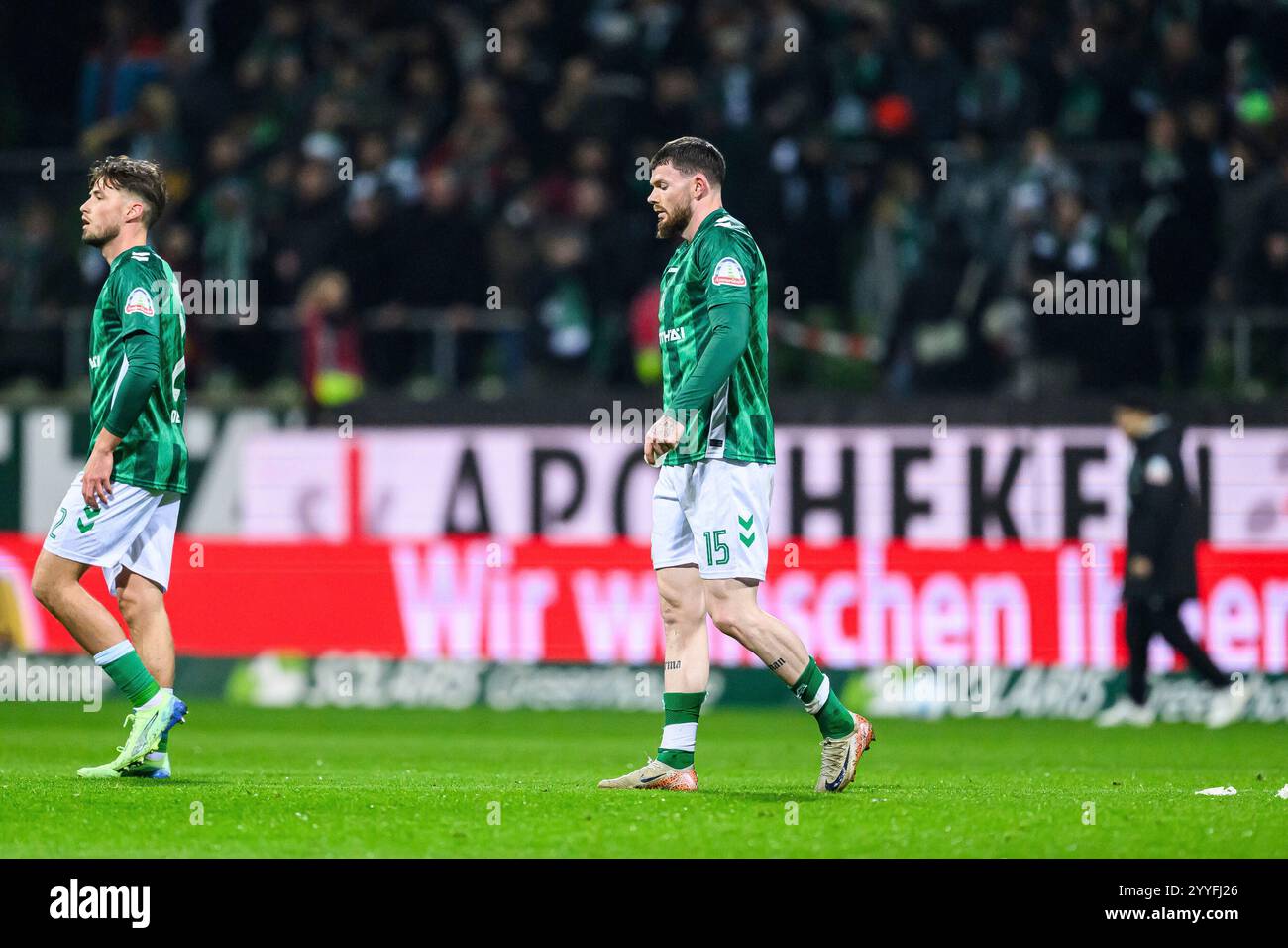 21.12.2024, Weserstadion, Bremen, GER, 1. FBL, SV Werder Bremen vs ...