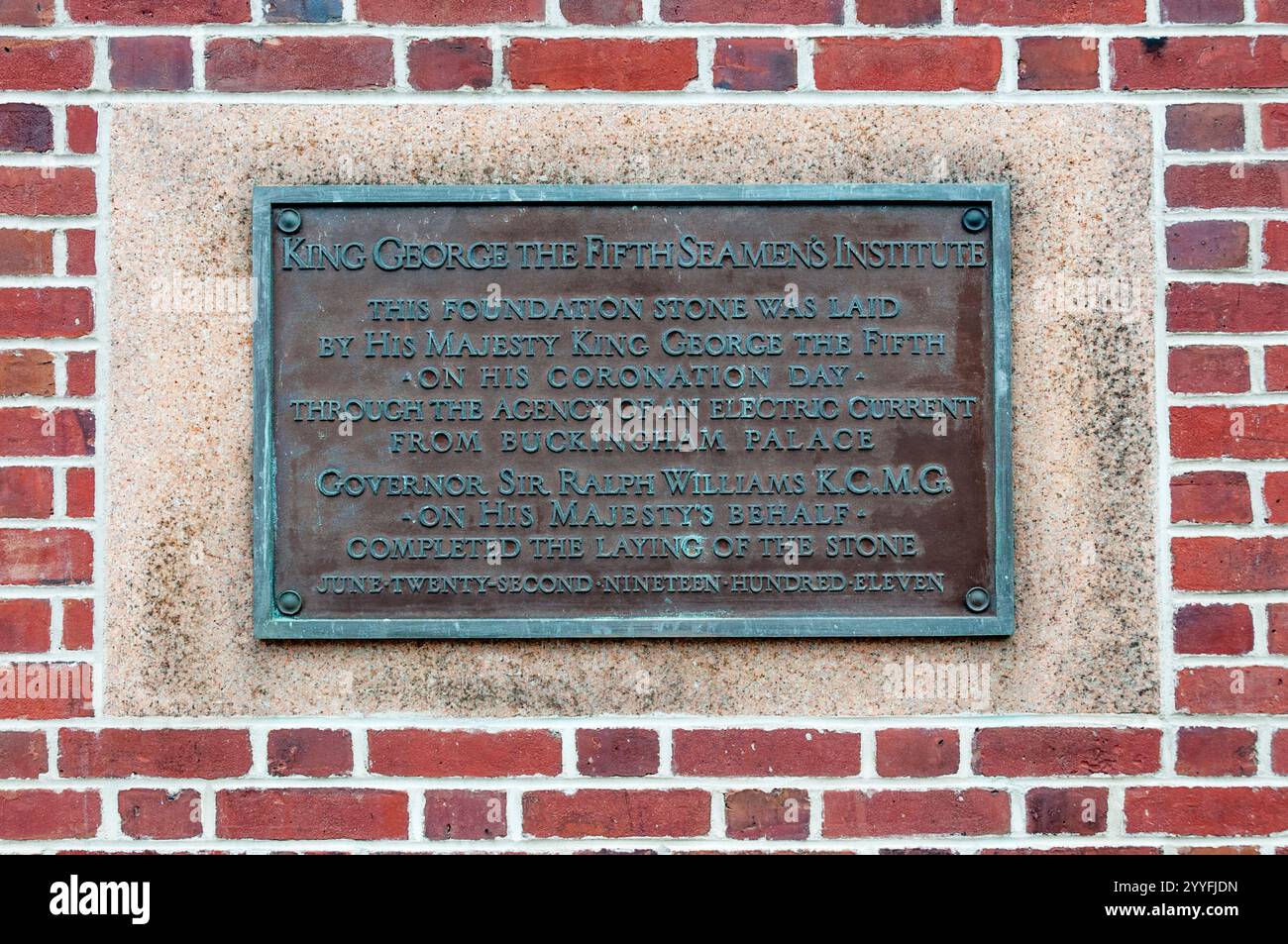 King george the fifth seamens institute hi-res stock photography and ...