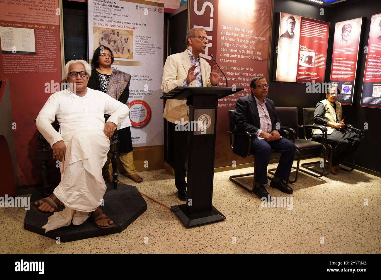 Kolkata, India - December 19, 2024: BITM Marks Centenary of Prof. S.N ...
