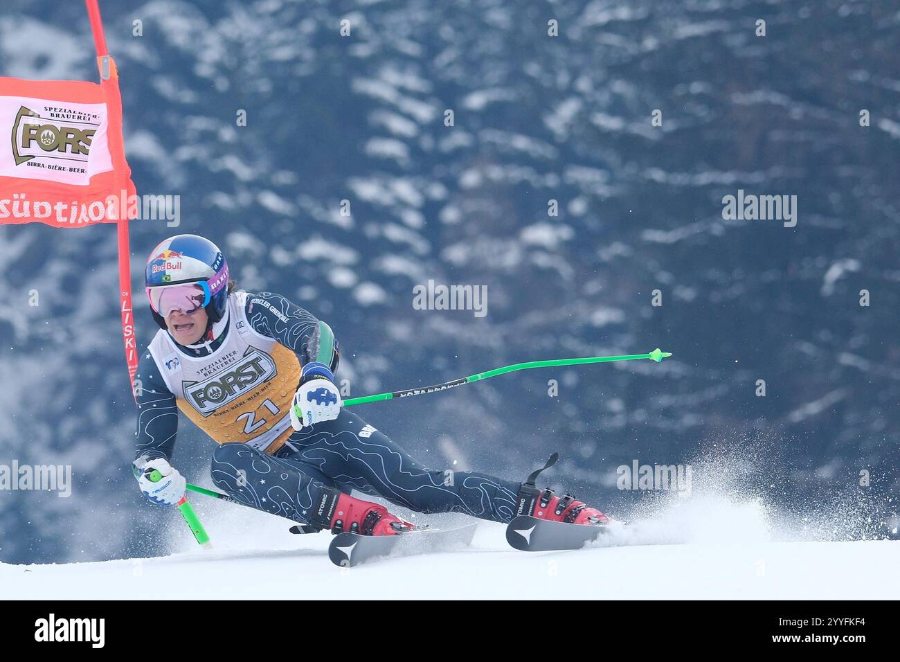Alta Badia, Italy. 22nd Dec, 2024. Lucas Pinheiro Braathen of Team ...