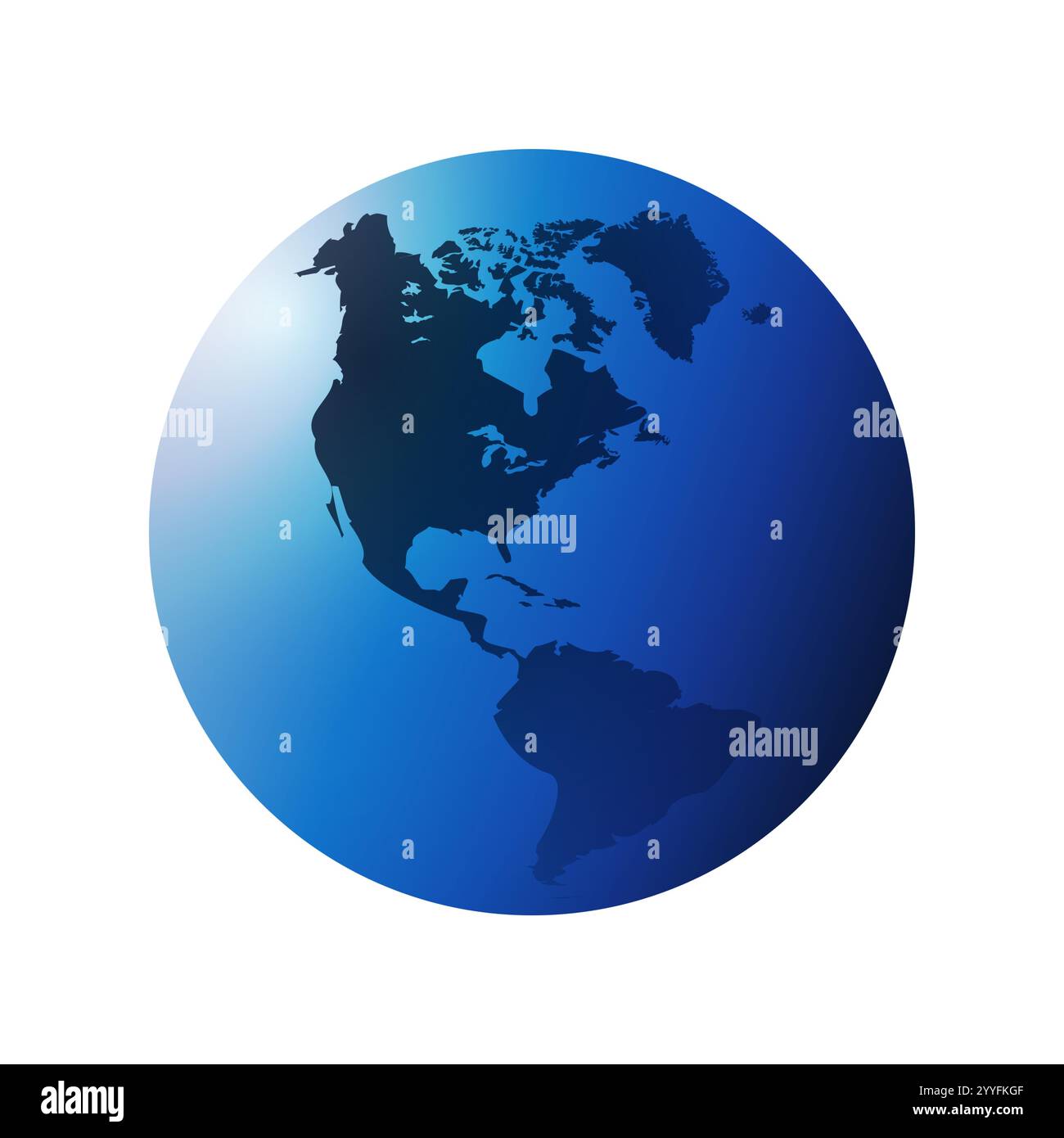 Blue Earth Globe Design Layout - Global Business, Technology ...