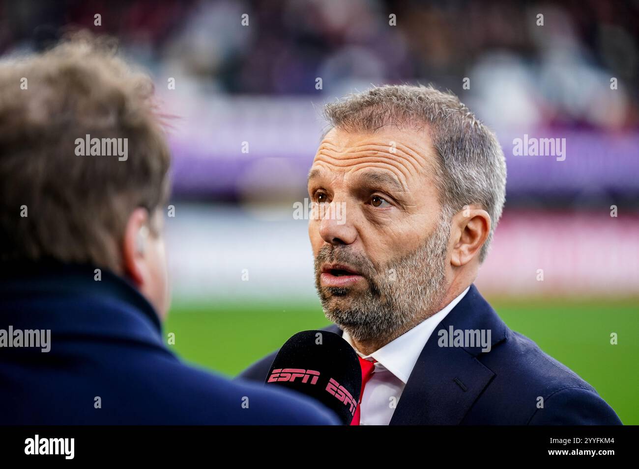 Rotterdam - Sparta Rotterdam head coach Maurice Steijn gives an ...