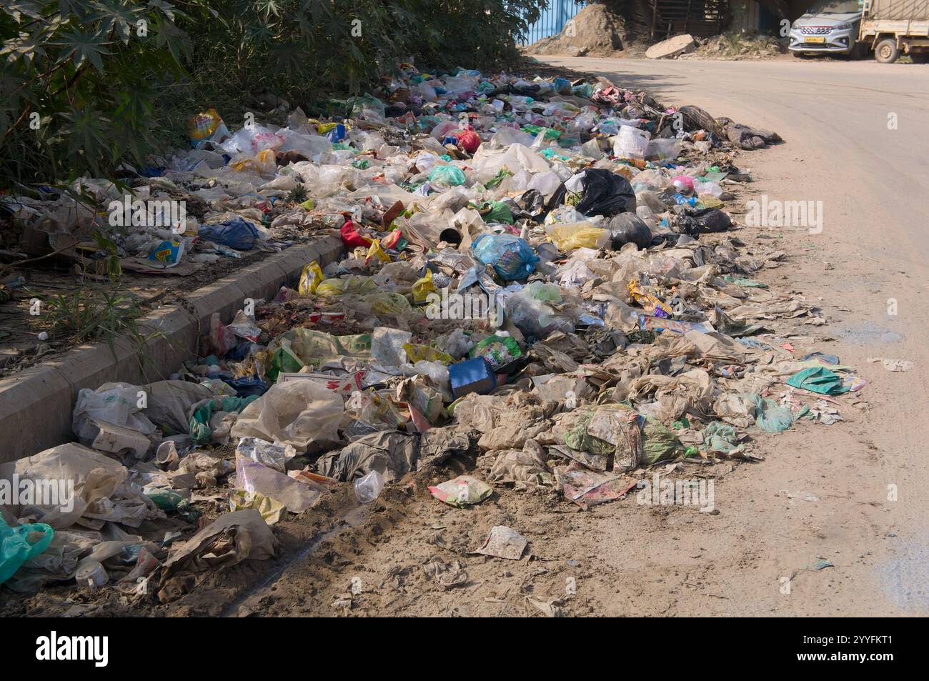 This image is from Bangalore City, State Karnataka Country India, on 20th December 2024. Pile of ...