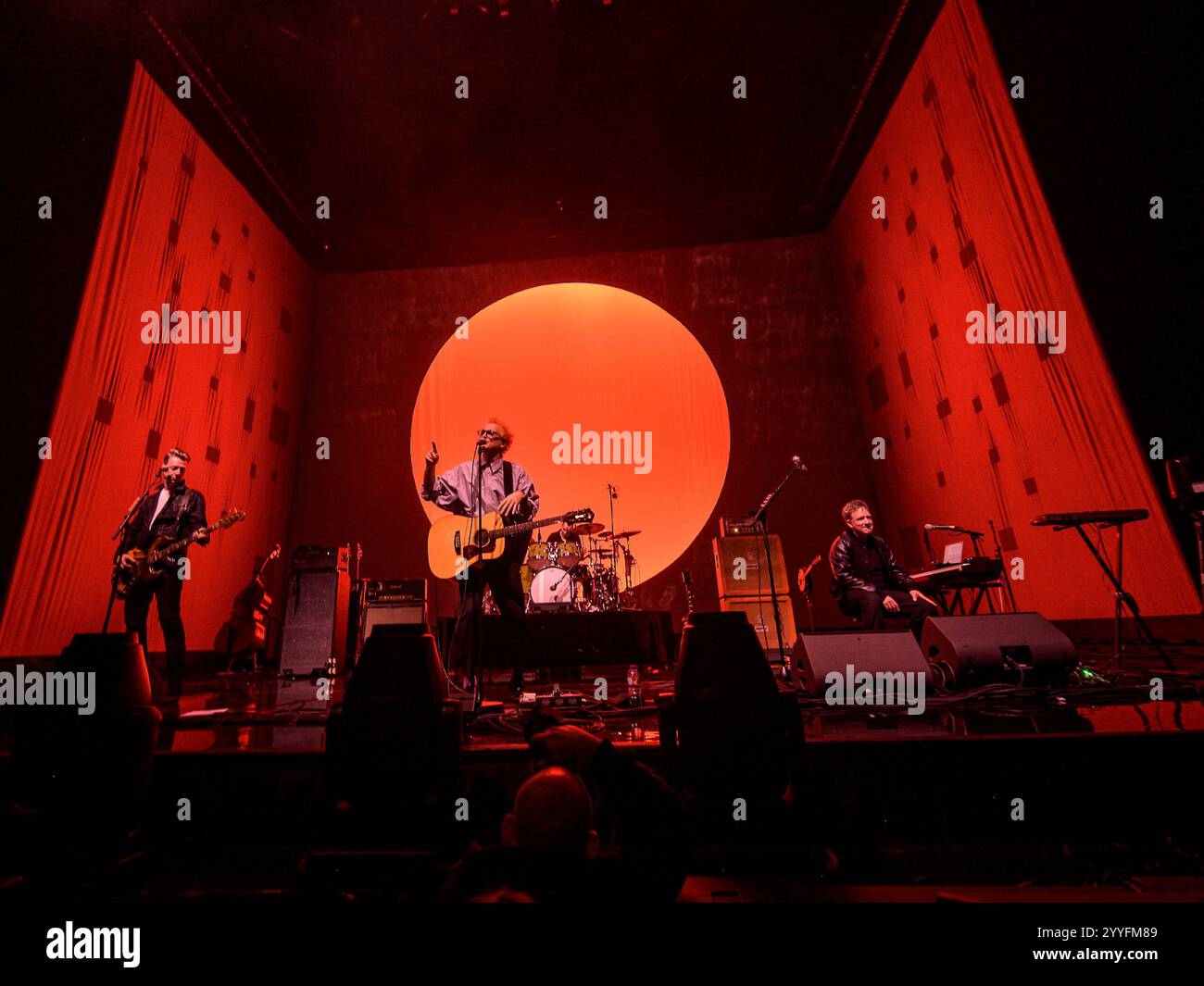 Glasgow, UK. 21st Dec, 2024. (L-R) Dougie Payne, Fran Healy, Neil Primrose and Andy Dunlop ...