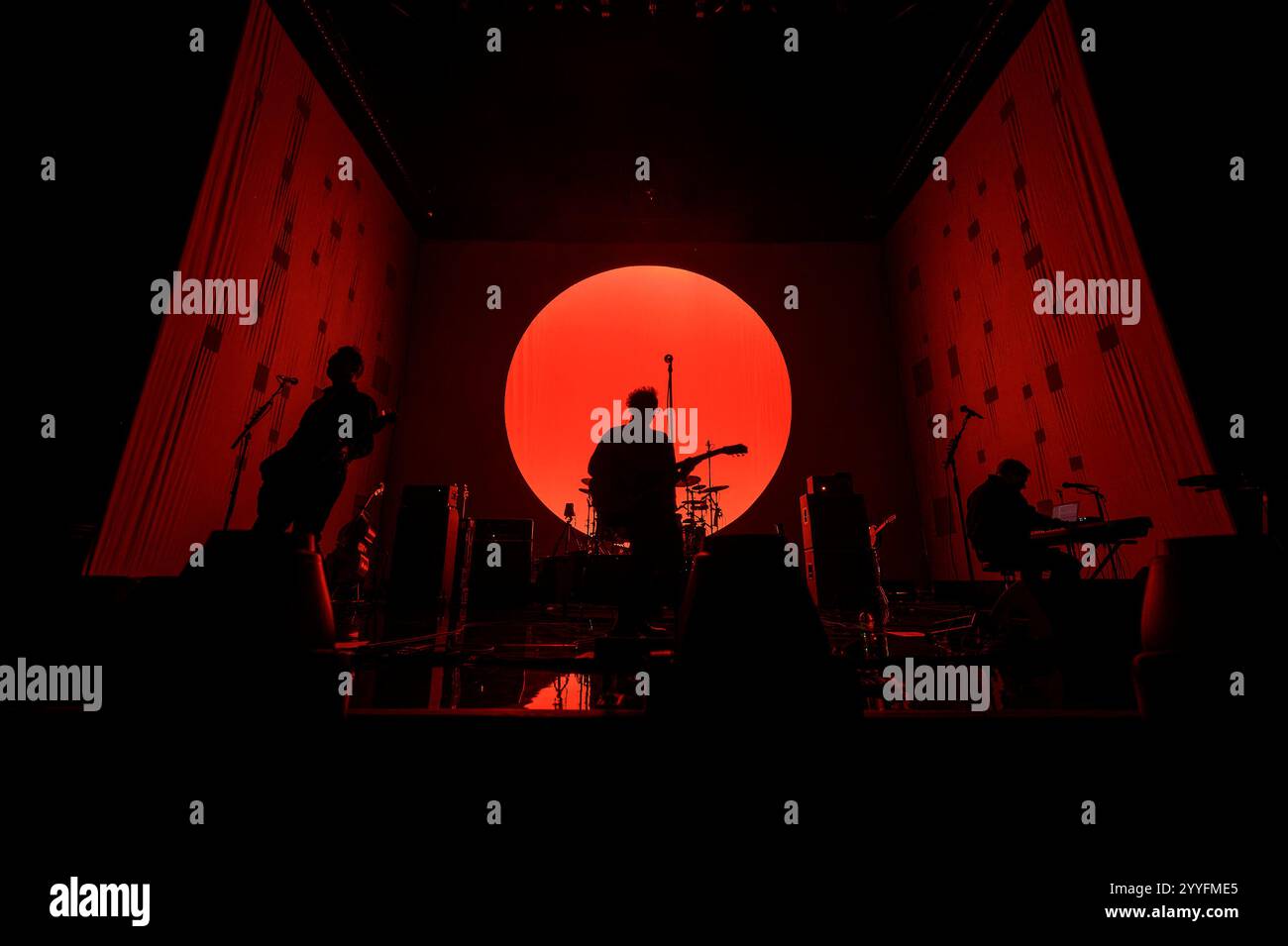 Glasgow, UK. 21st Dec, 2024. (L-R) Dougie Payne, Fran Healy, Neil Primrose and Andy Dunlop of ...