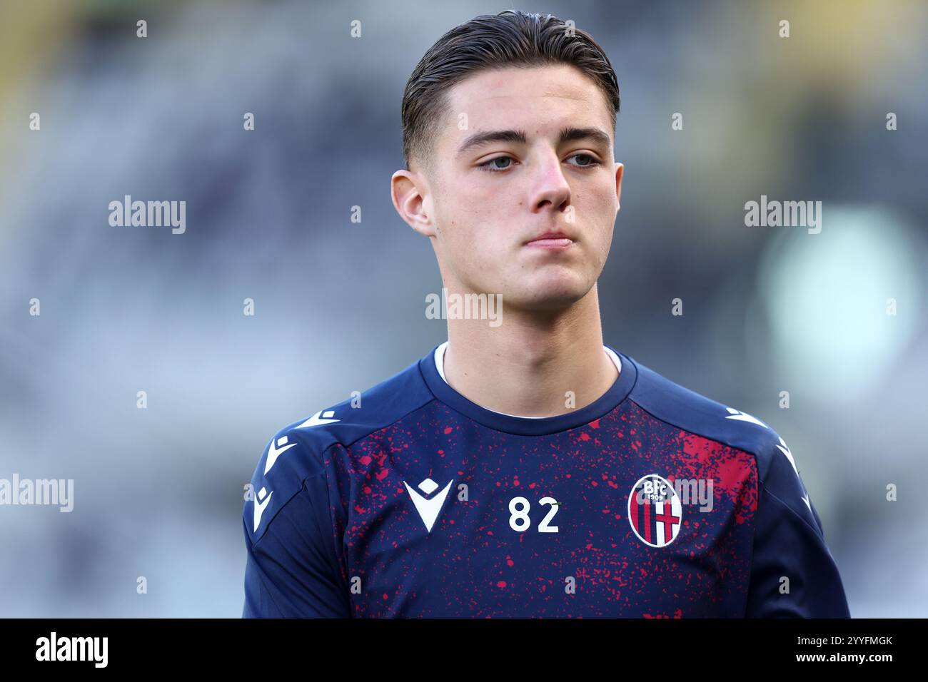 Torino, Italy. 21st Dec, 2024. Kacper Urbanski of Bologna Fc looks on during the Serie A match ...