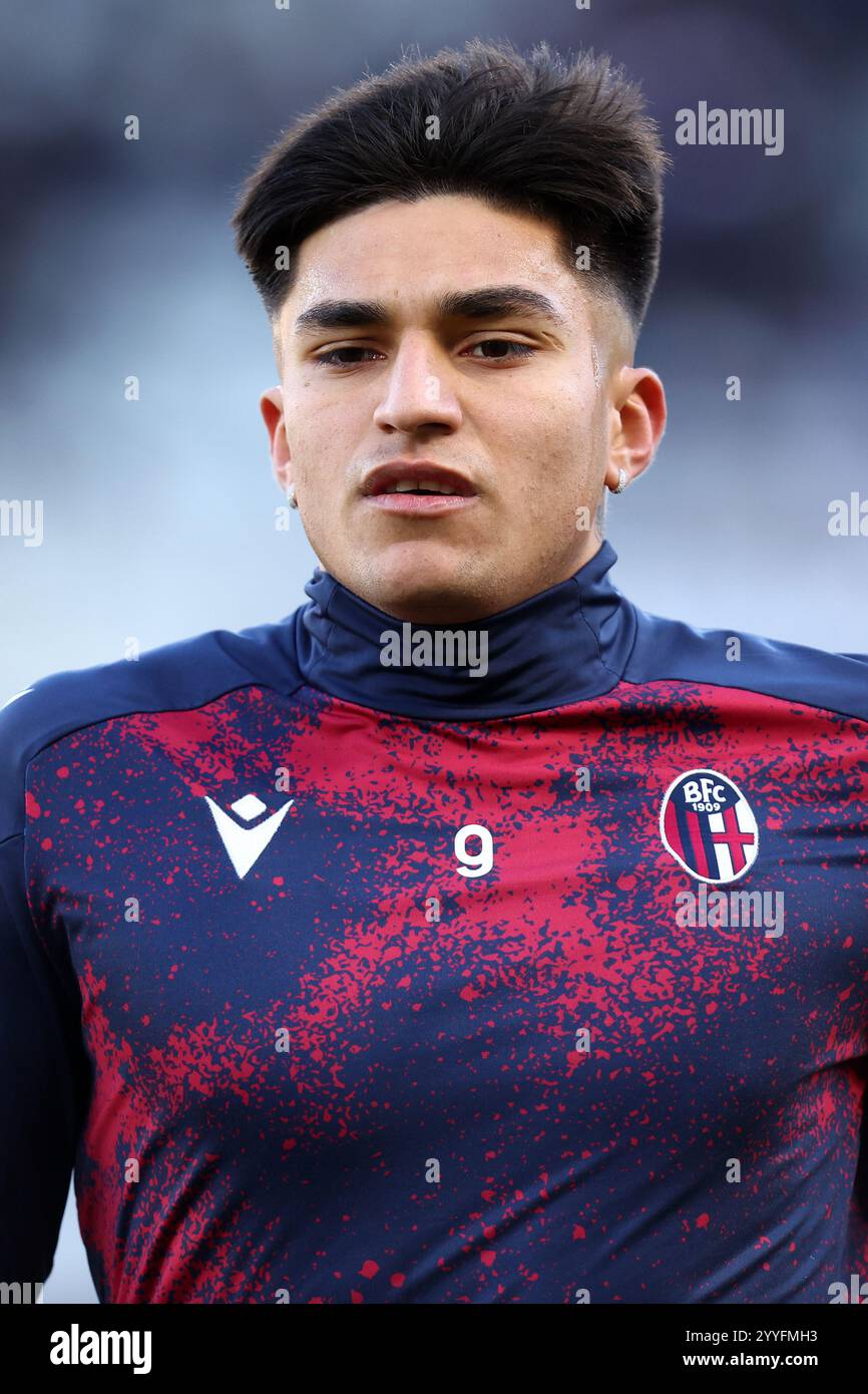 Torino, Italy. 21st Dec, 2024. Santiago Castro of Bologna Fc looks on ...