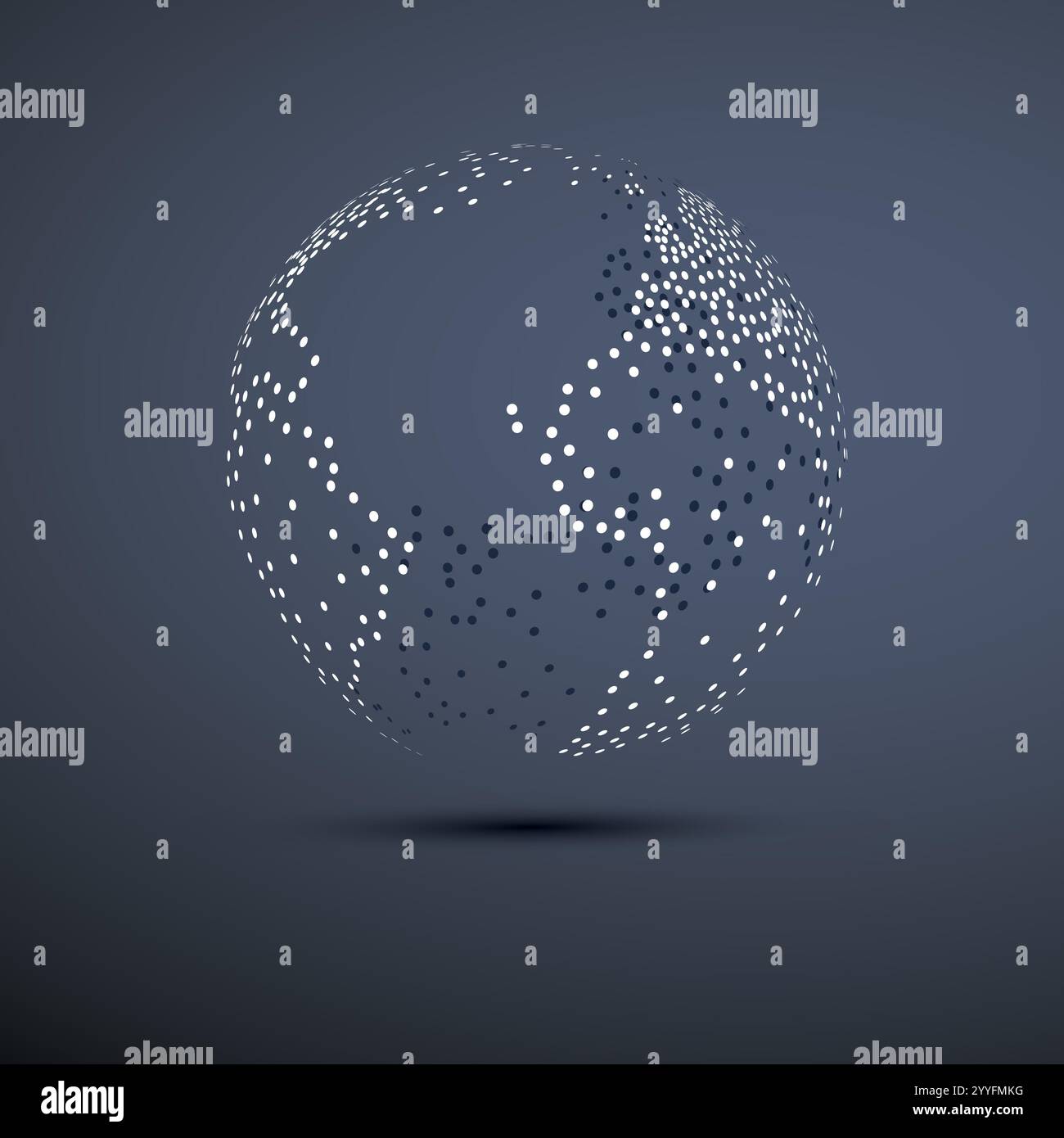 Big Transparent Spotted Earth Globe Design - Global Business ...