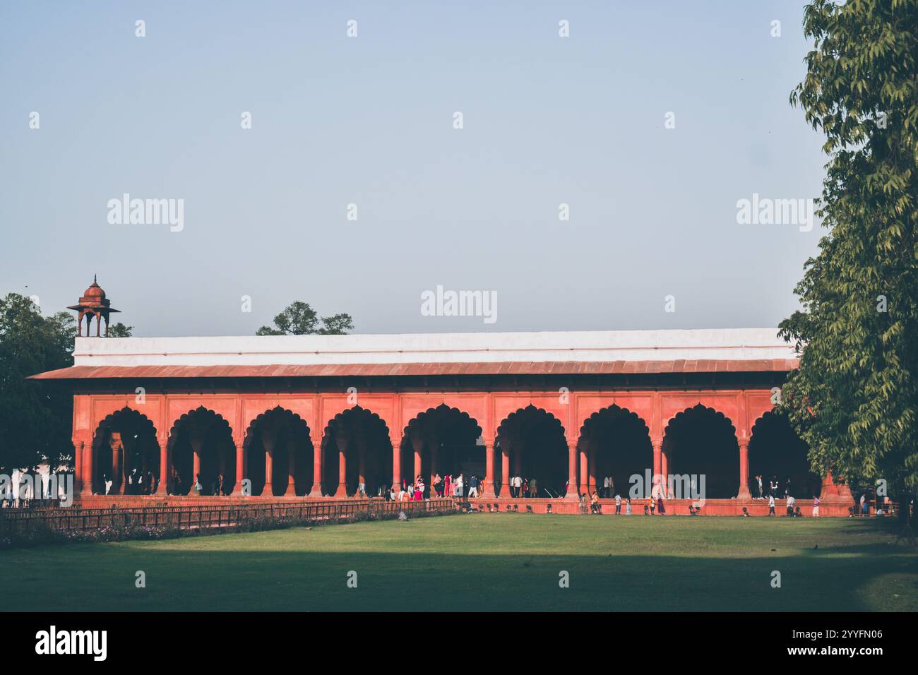 Red-Fort the historical Mughal architecture Stock Photo - Alamy