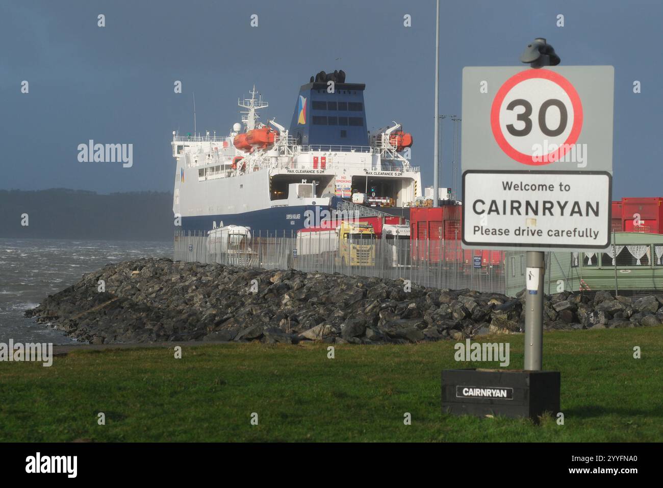 Cairnryan, Stranraer, Galloway, Scotland - Sunday 22nd December 2024 ...