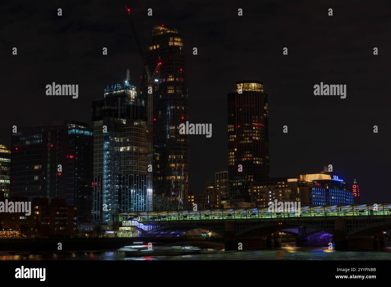Bankside Yards & One Blackfriars in London, England Stock Photo - Alamy