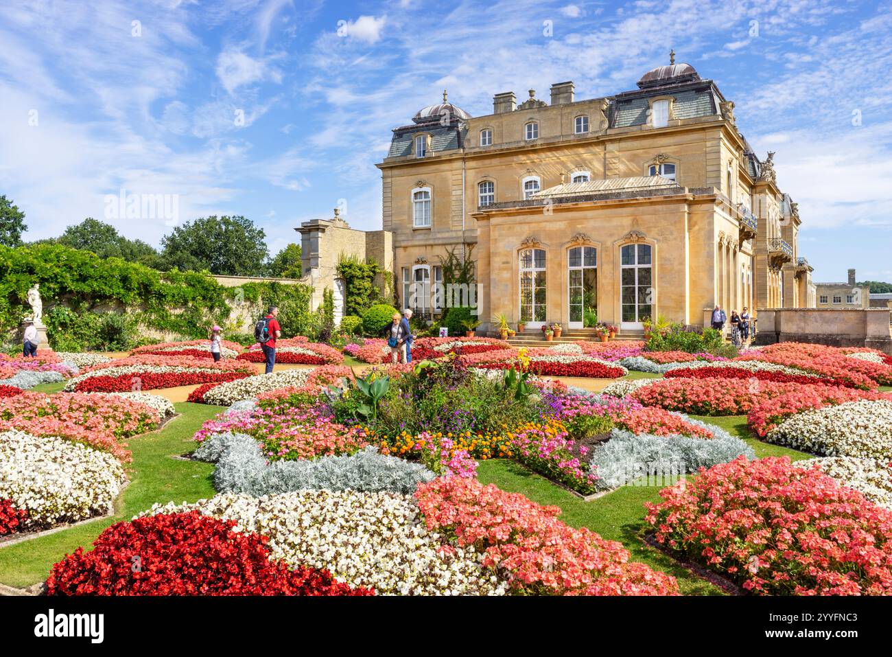 Wrest Park Bedfordshire Formal gardens outside of the grade 1 listed ...