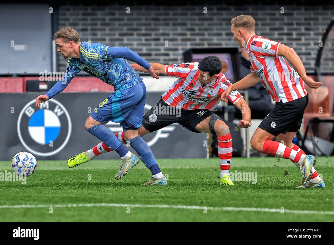 Almelo, Nethelands. 22nd Dec, 2024. ROTTERDAM, 22-12-24, Stadium het Kasteel, Dutch Eredivisie ...