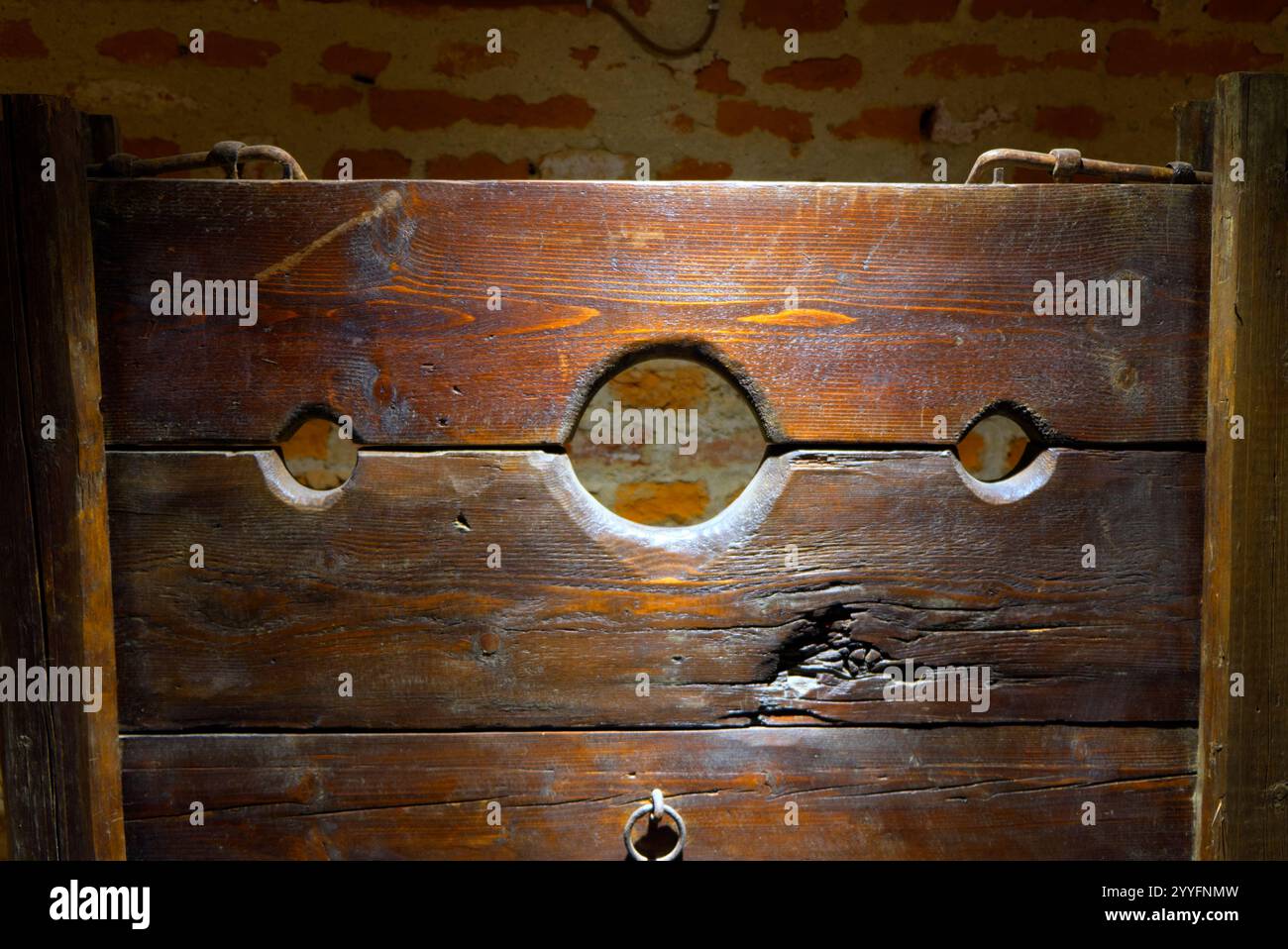 Pillory punishment hi-res stock photography and images - Alamy