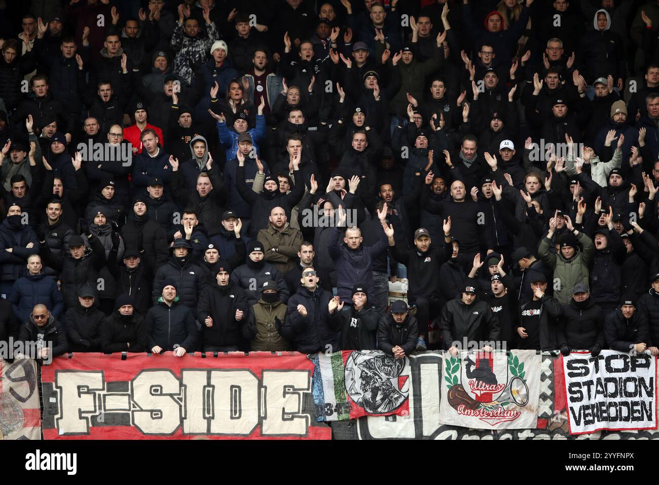 AMSTERDAM - Ajax supporters during the KNVB Beker match between AFC ...