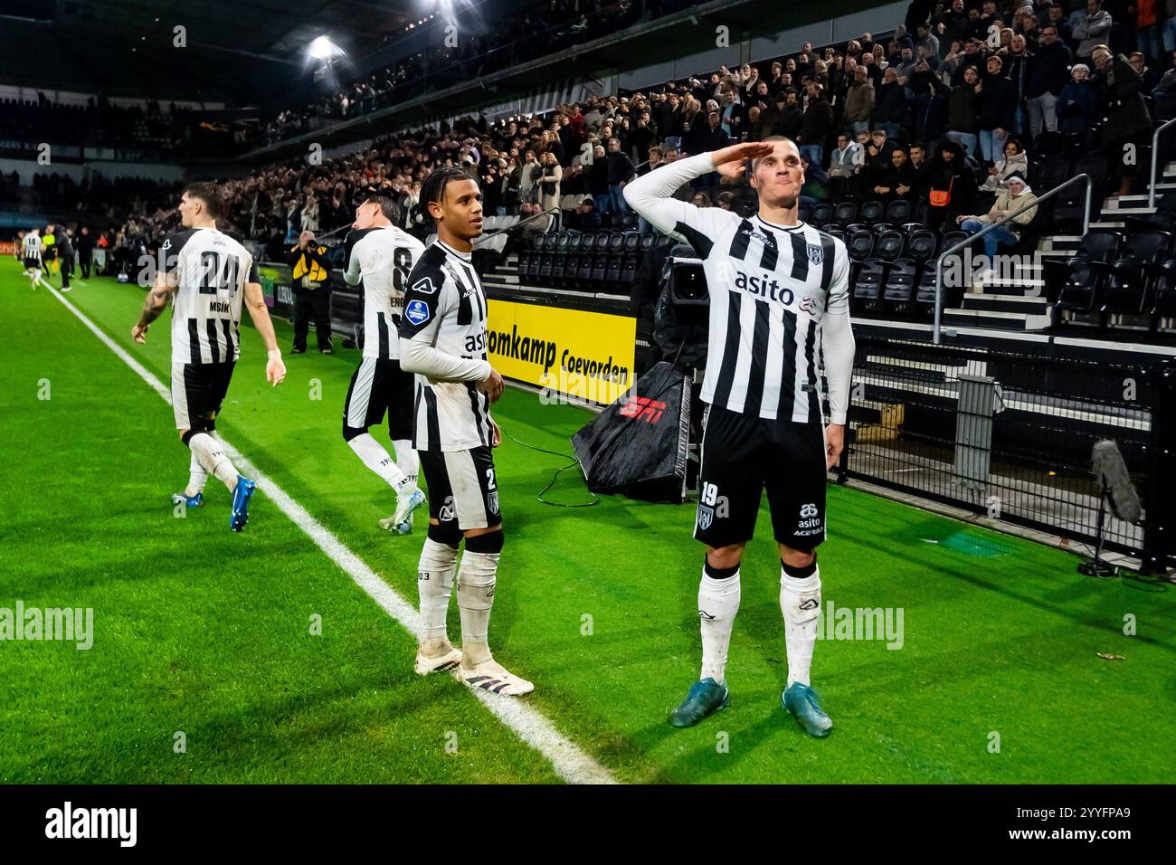 Almelo, Netherlands. 21st Dec, 2024. ALMELO, Stadium Asito, 21-12-2024 ...