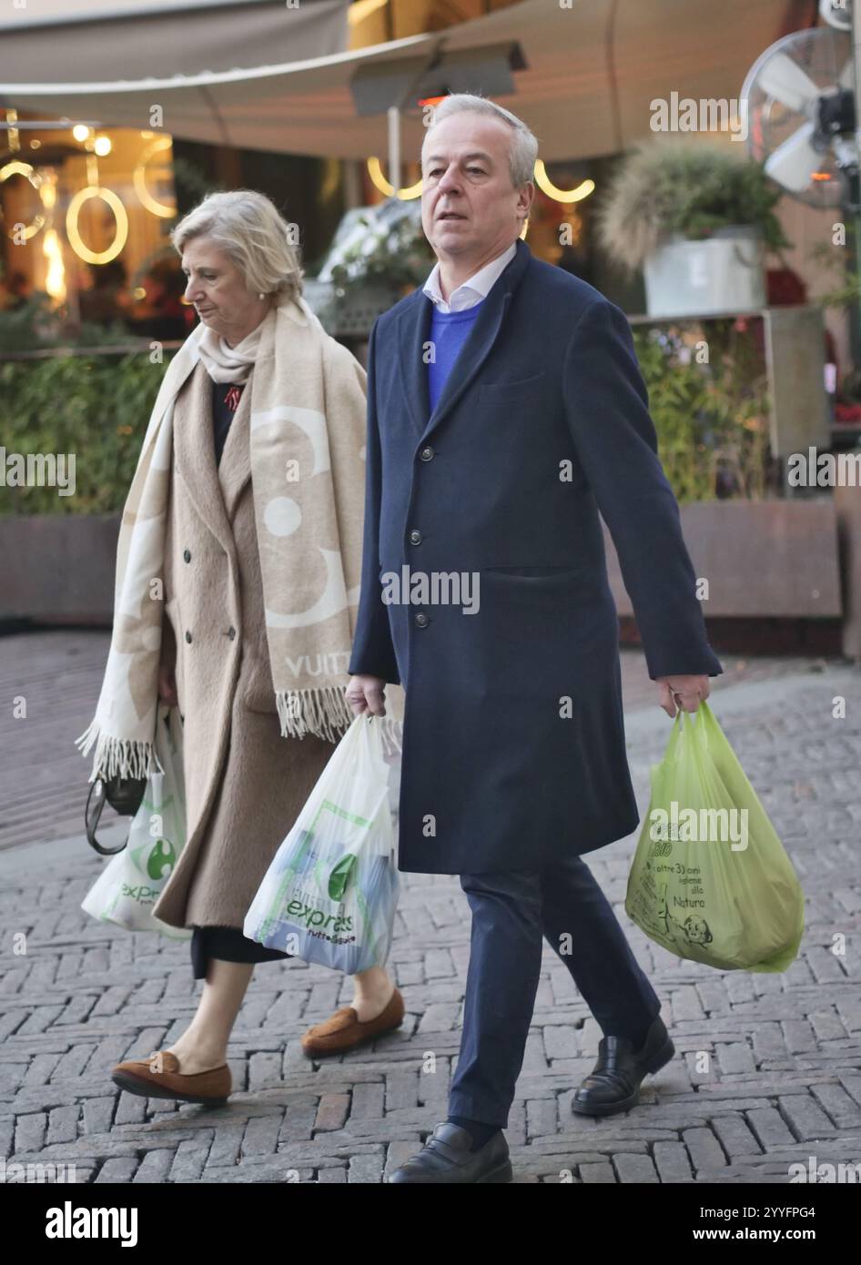 Bergamo, Italy. 22nd Dec, 2024. Dr. Franco Locatelli of the Superior ...