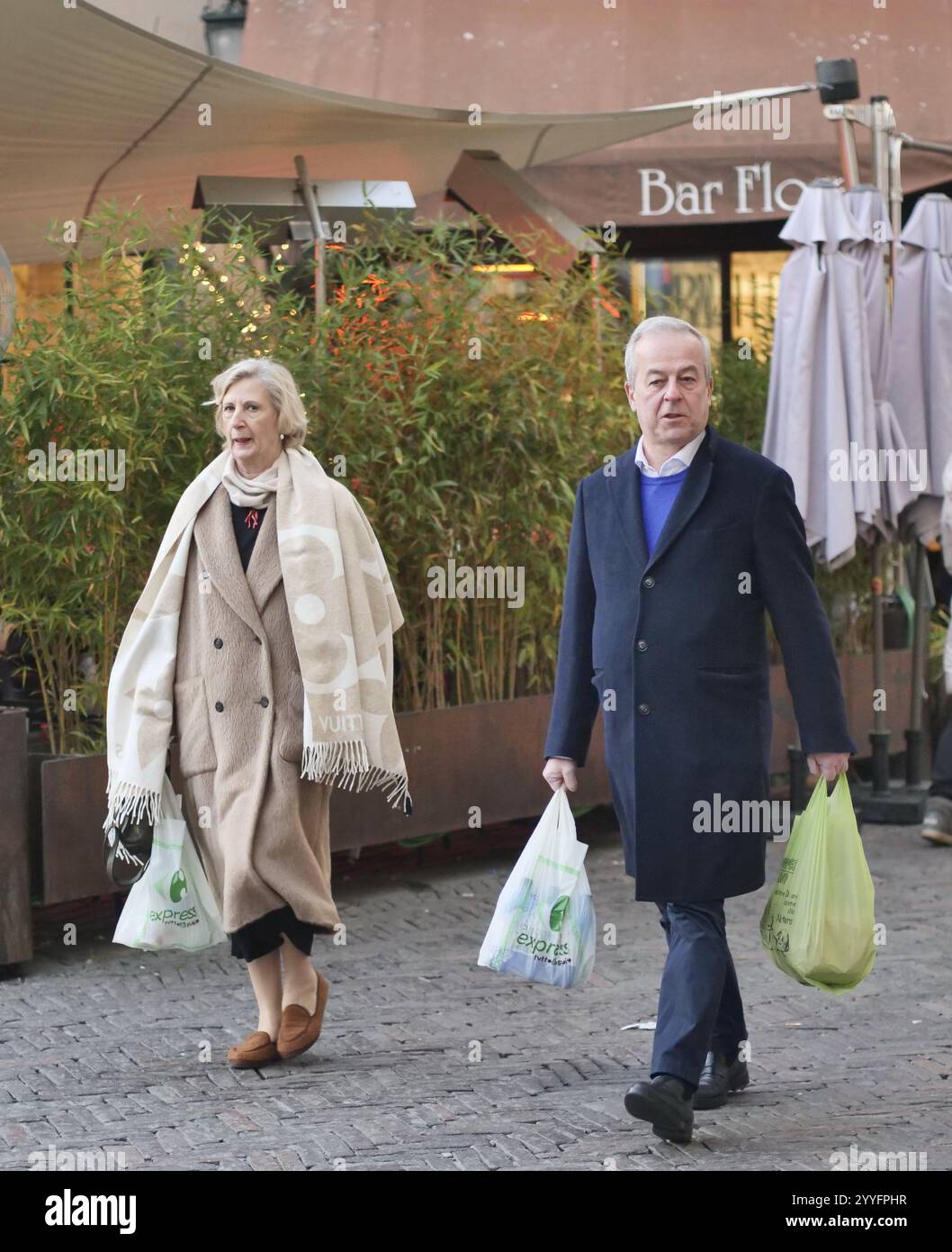 Bergamo, Italy. 22nd Dec, 2024. Dr. Franco Locatelli of the Superior ...