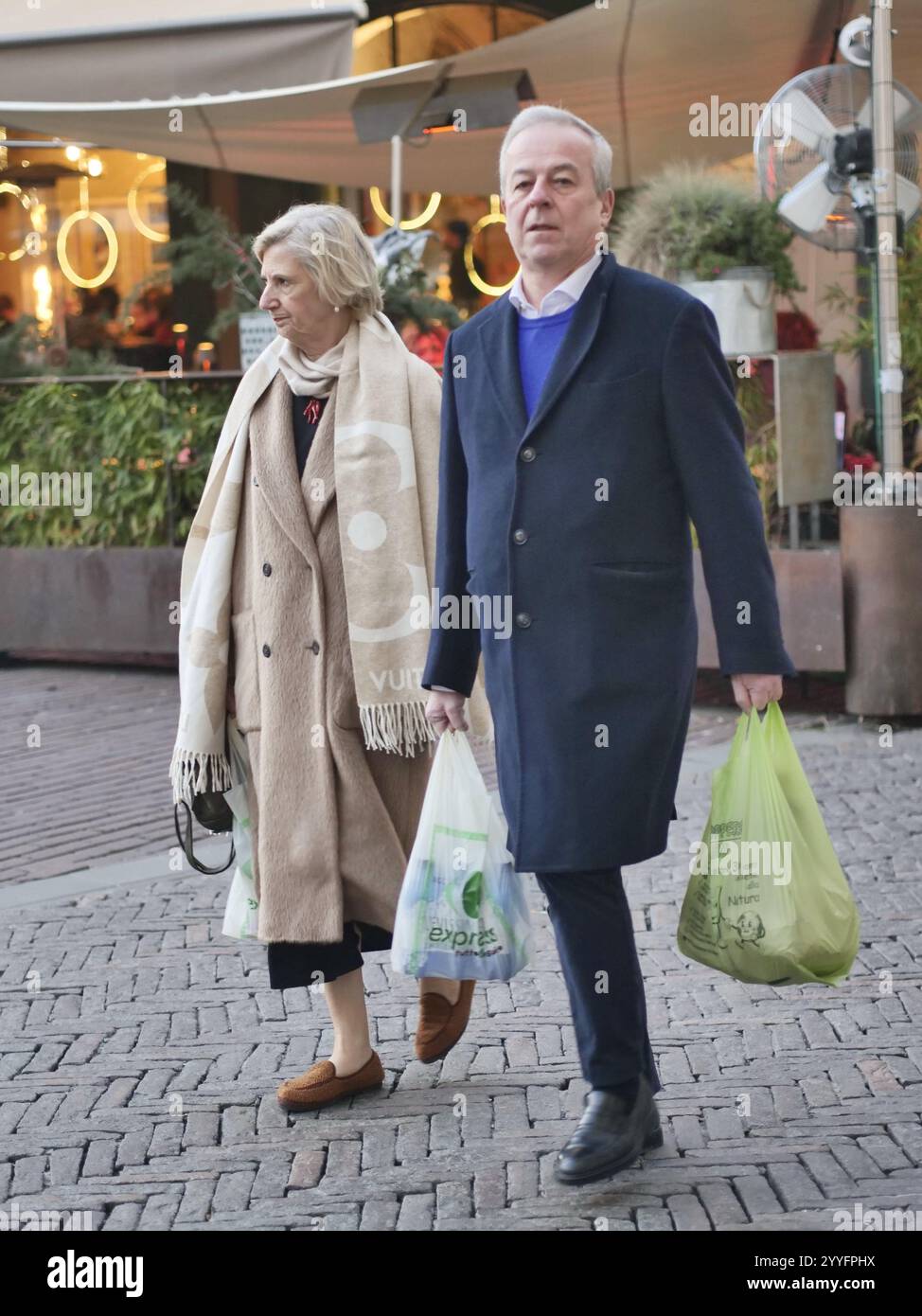 Bergamo, Italy. 22nd Dec, 2024. Dr. Franco Locatelli of the Superior ...