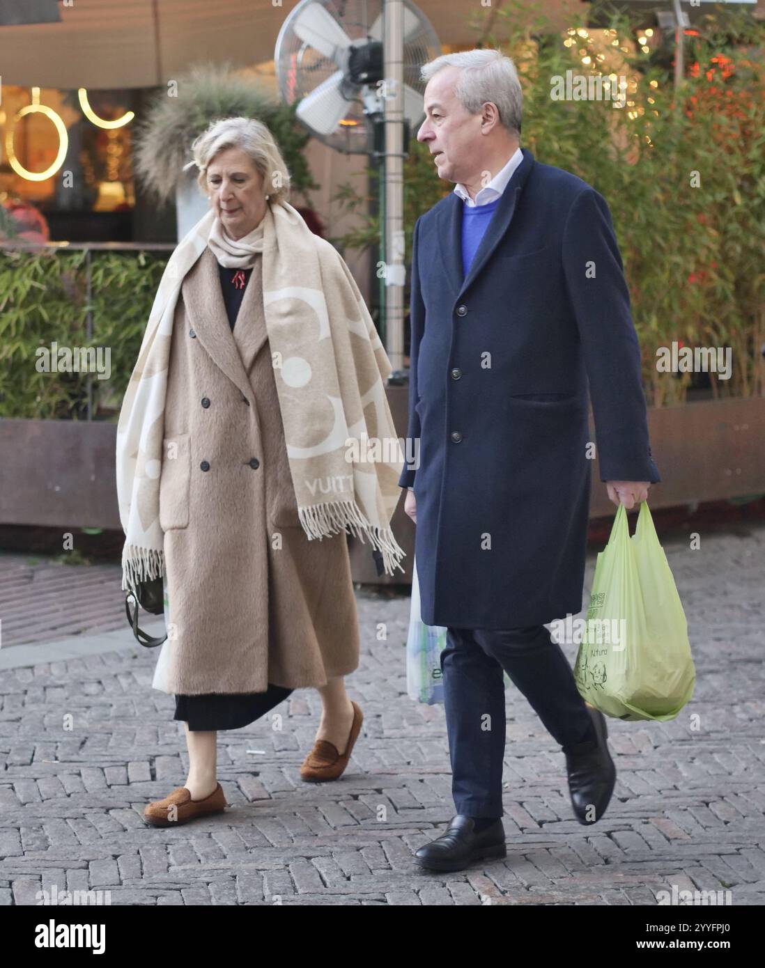 Bergamo, Italy. 22nd Dec, 2024. Dr. Franco Locatelli of the Superior ...
