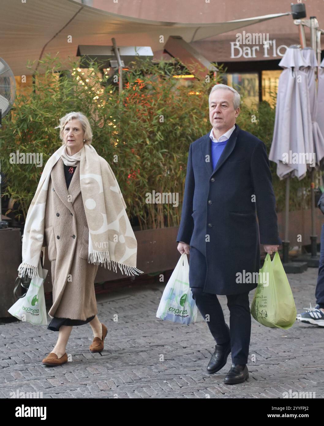 Bergamo, Italy. 22nd Dec, 2024. Dr. Franco Locatelli of the Superior ...